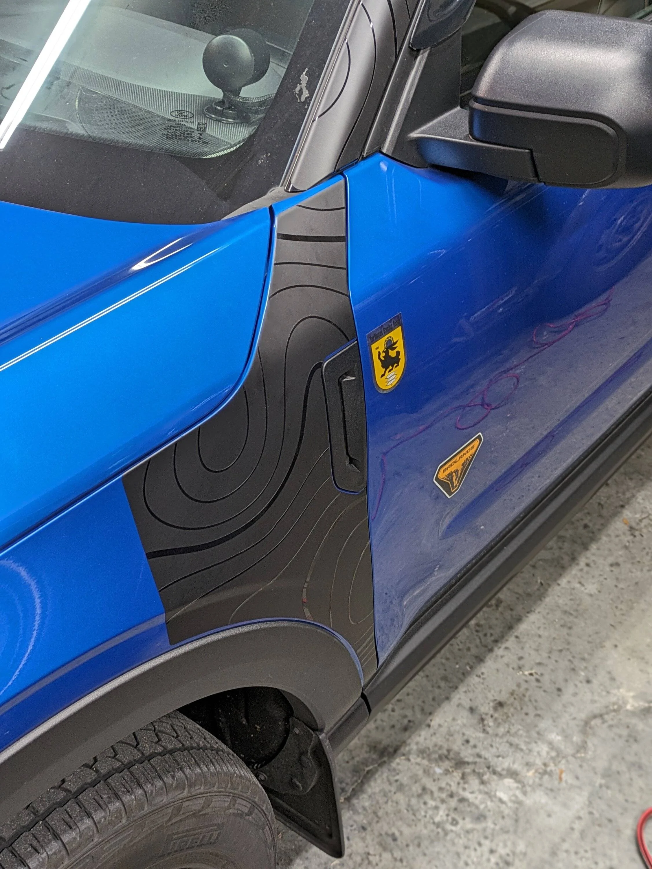 Bronco Sport "Glade" Fender Graphics (2-Color Die-Cut) | 2021+ Ford ...