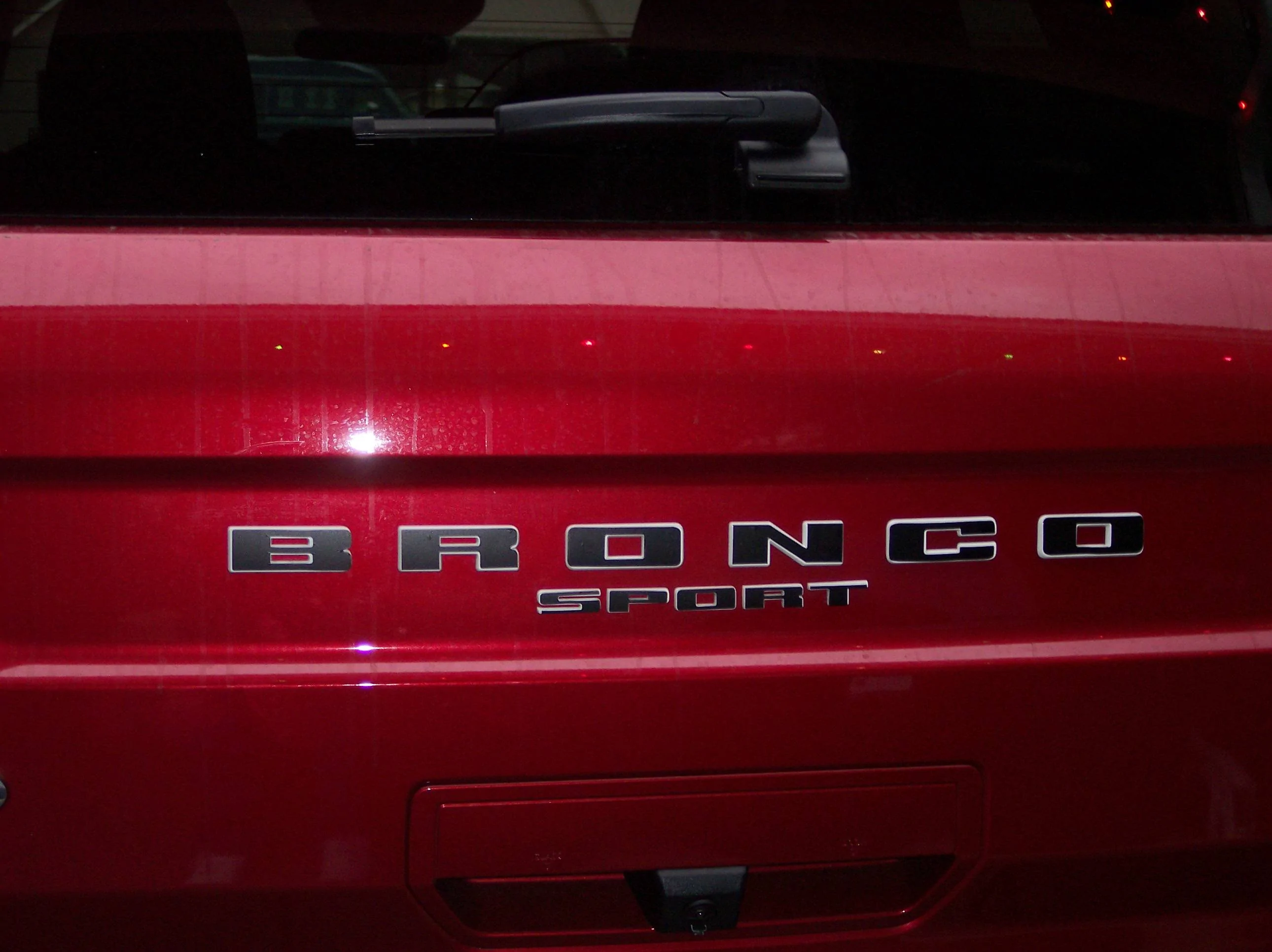 Black Bronco Emblem for Bronco Sport Badlands Area 51 | 2021+ Ford ...