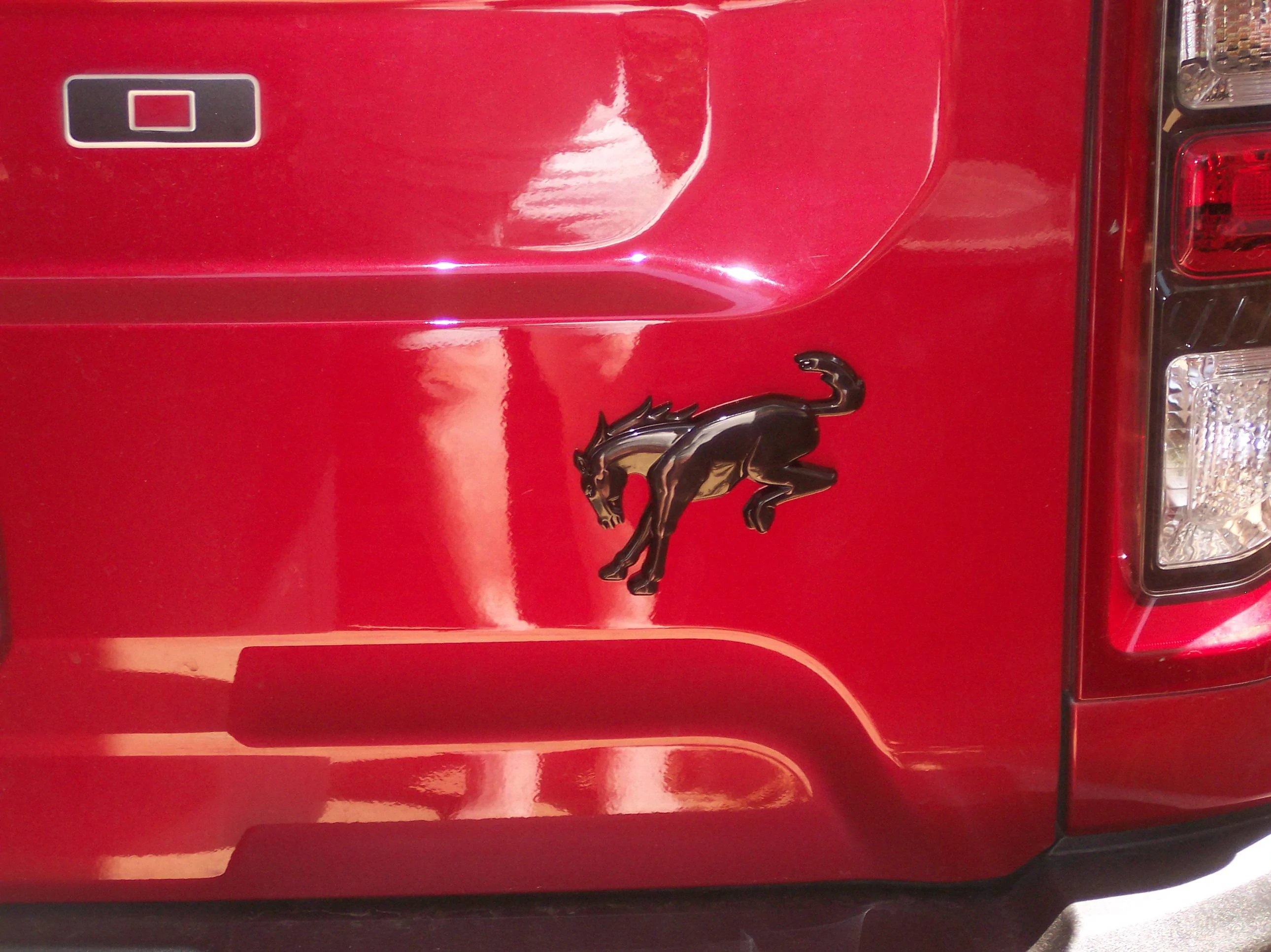 Black Bronco Emblem for Bronco Sport Badlands Area 51 | 2021+ Ford ...