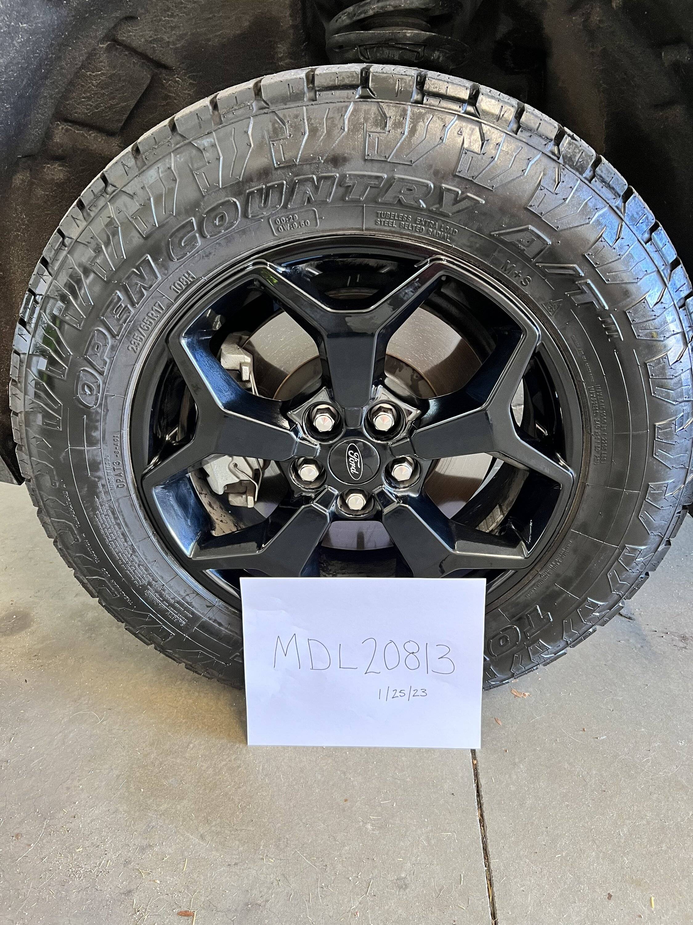 Idaho - FS: Maverick FX4/BS wheels w/ 235/65/17 Toyo OC. $700 OBO ...