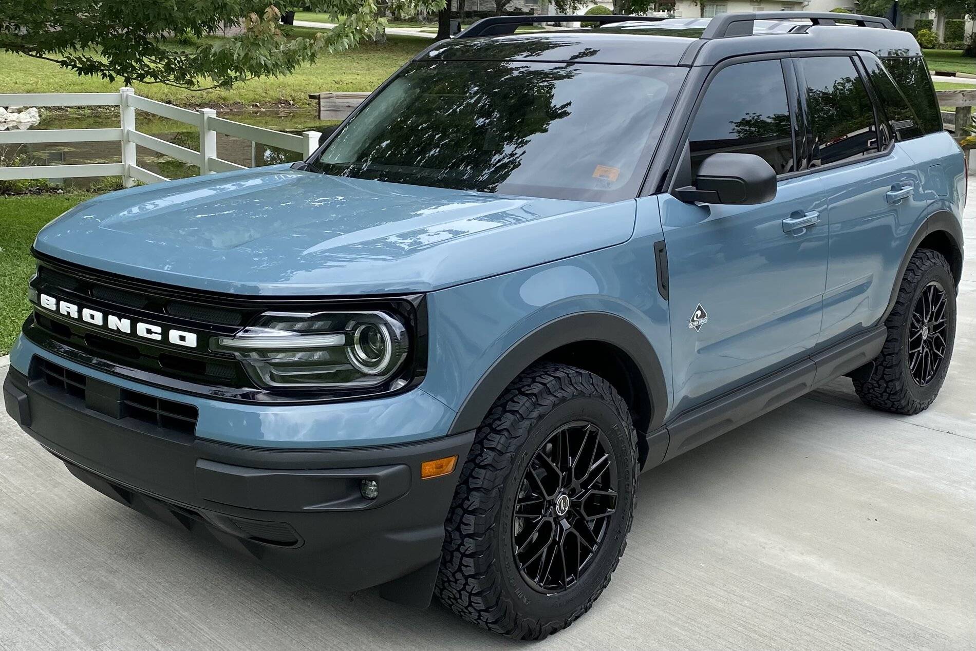 New tires BFG KO2 fitted (245/65/17) with 17 inch platinum retribution ...