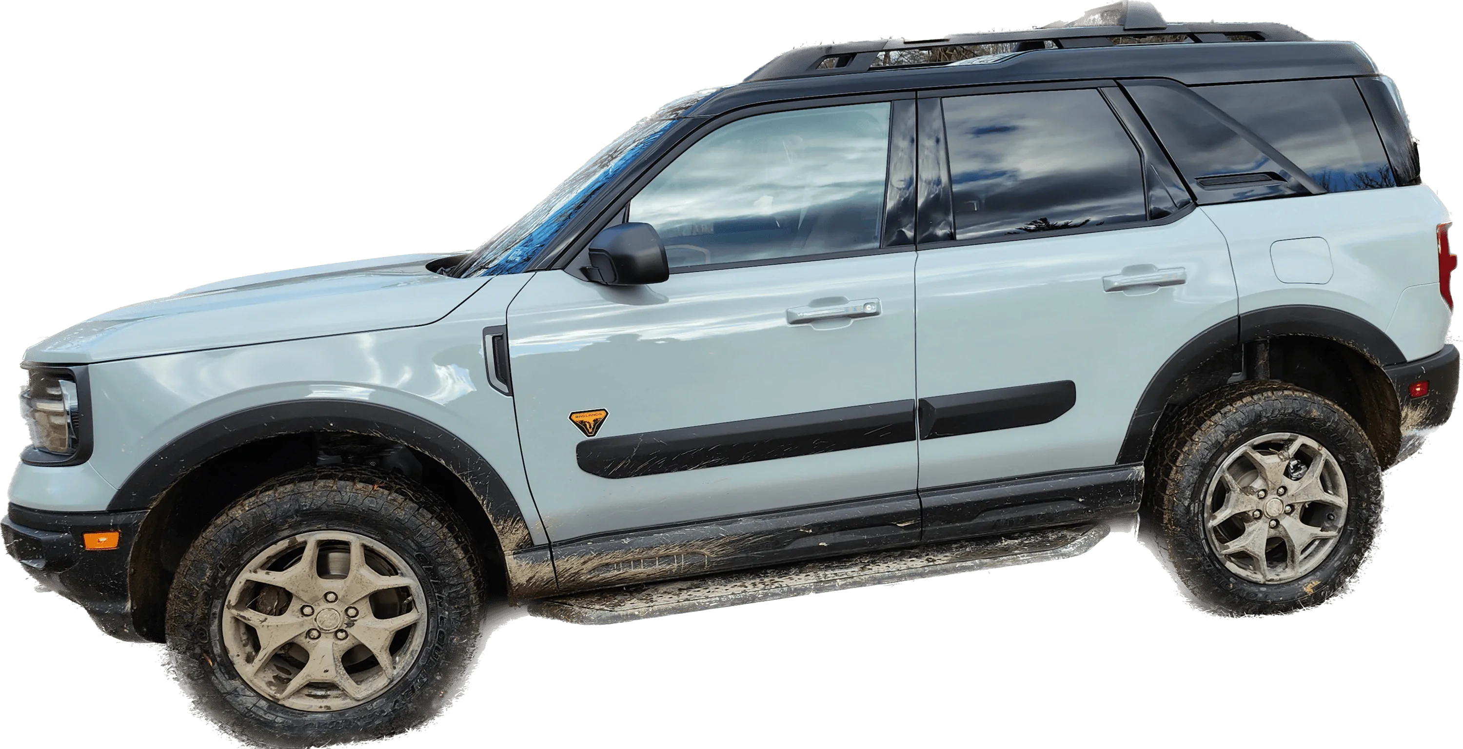 Go Rhino rock sliders installed on my Bronco Sport | 2021+ Ford Bronco ...