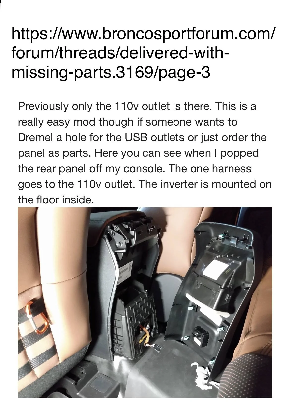 110V Power Outlet Flashing, in "Fault Mode"....Any ideas to resetting ...