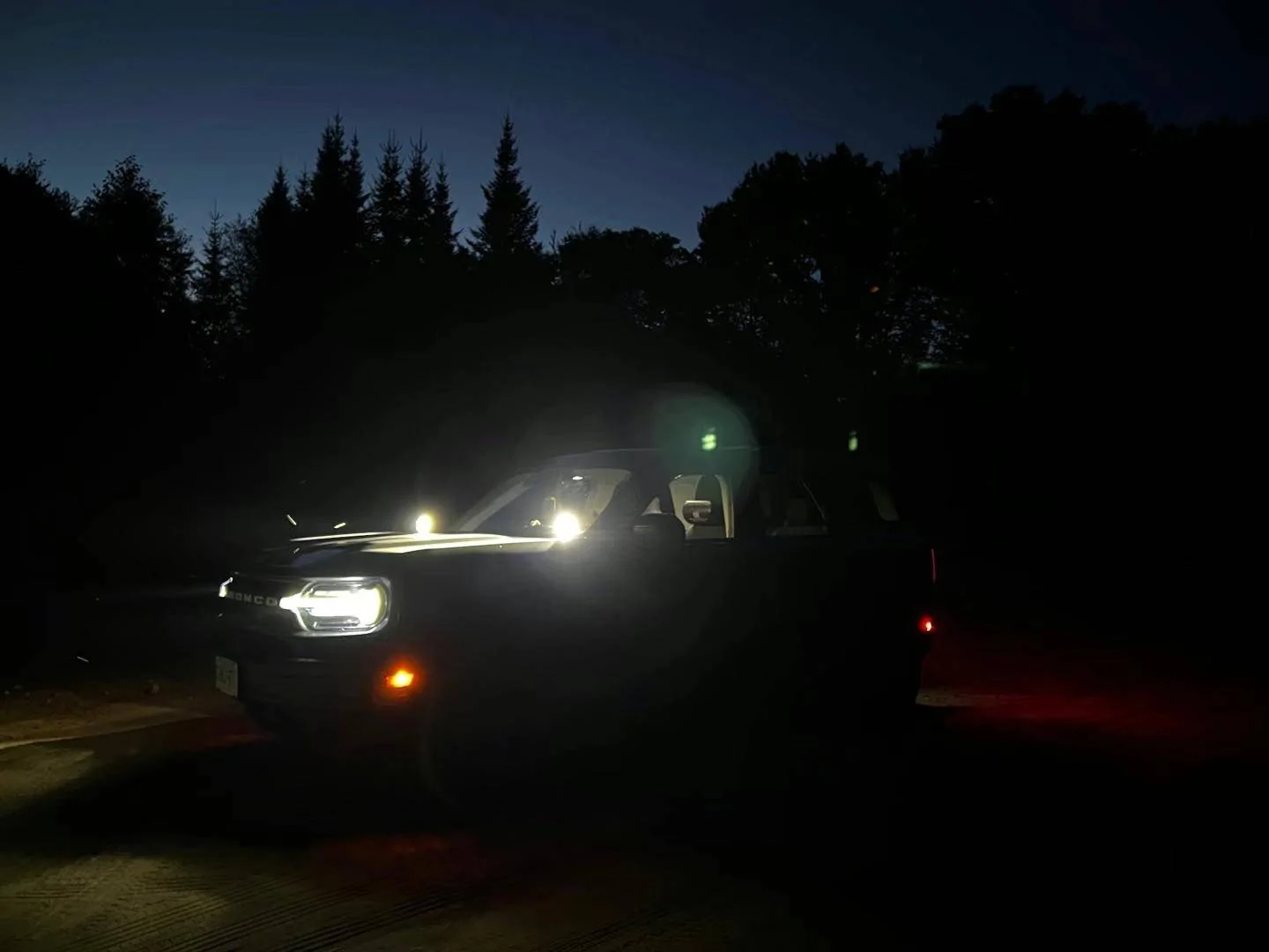 Big Bend Bronco Sport installed Baja Designs Squadron Pro A-Pillar ...