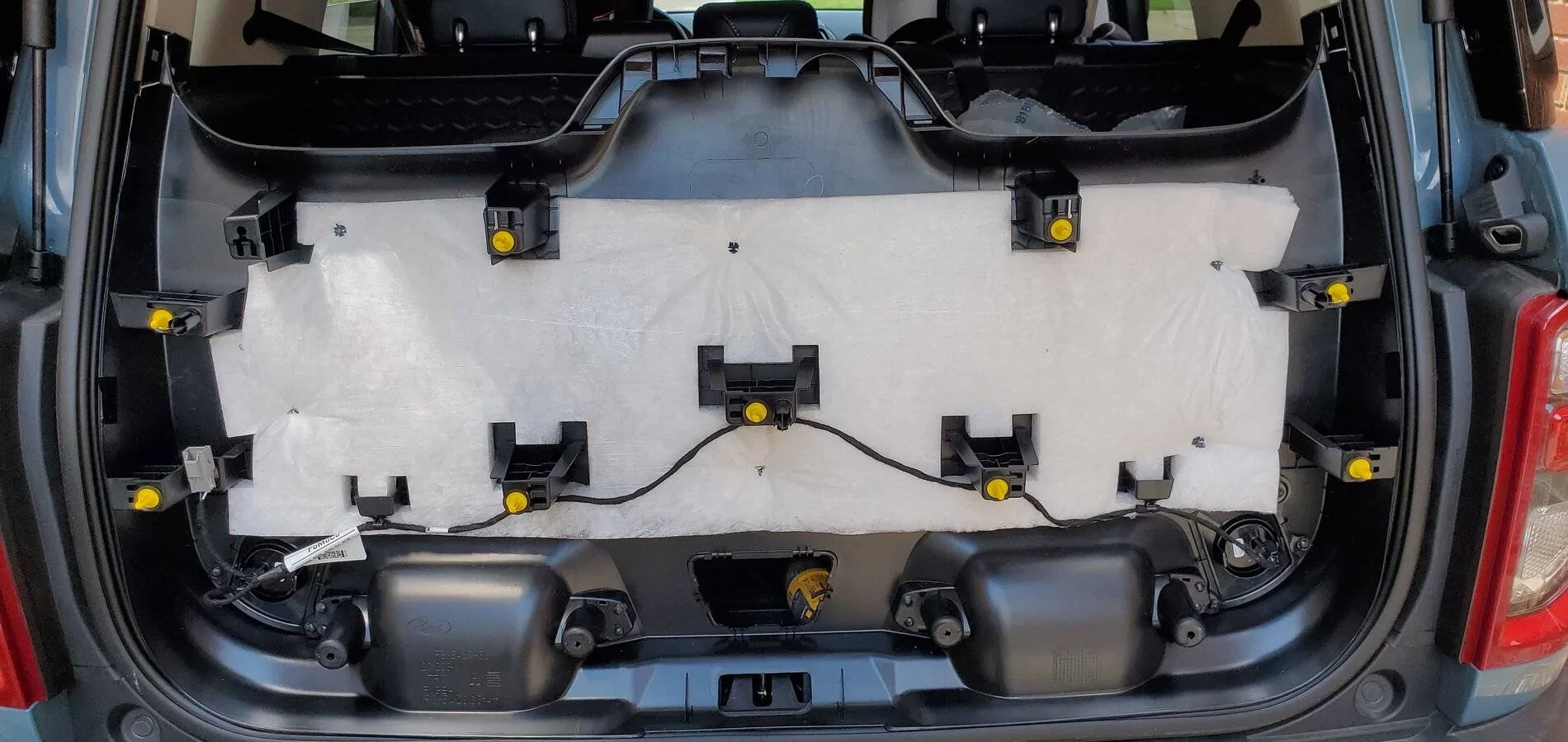 DIY Writeup: Adding Rear Camera Washer to your Bronco Sport | 2021 ...