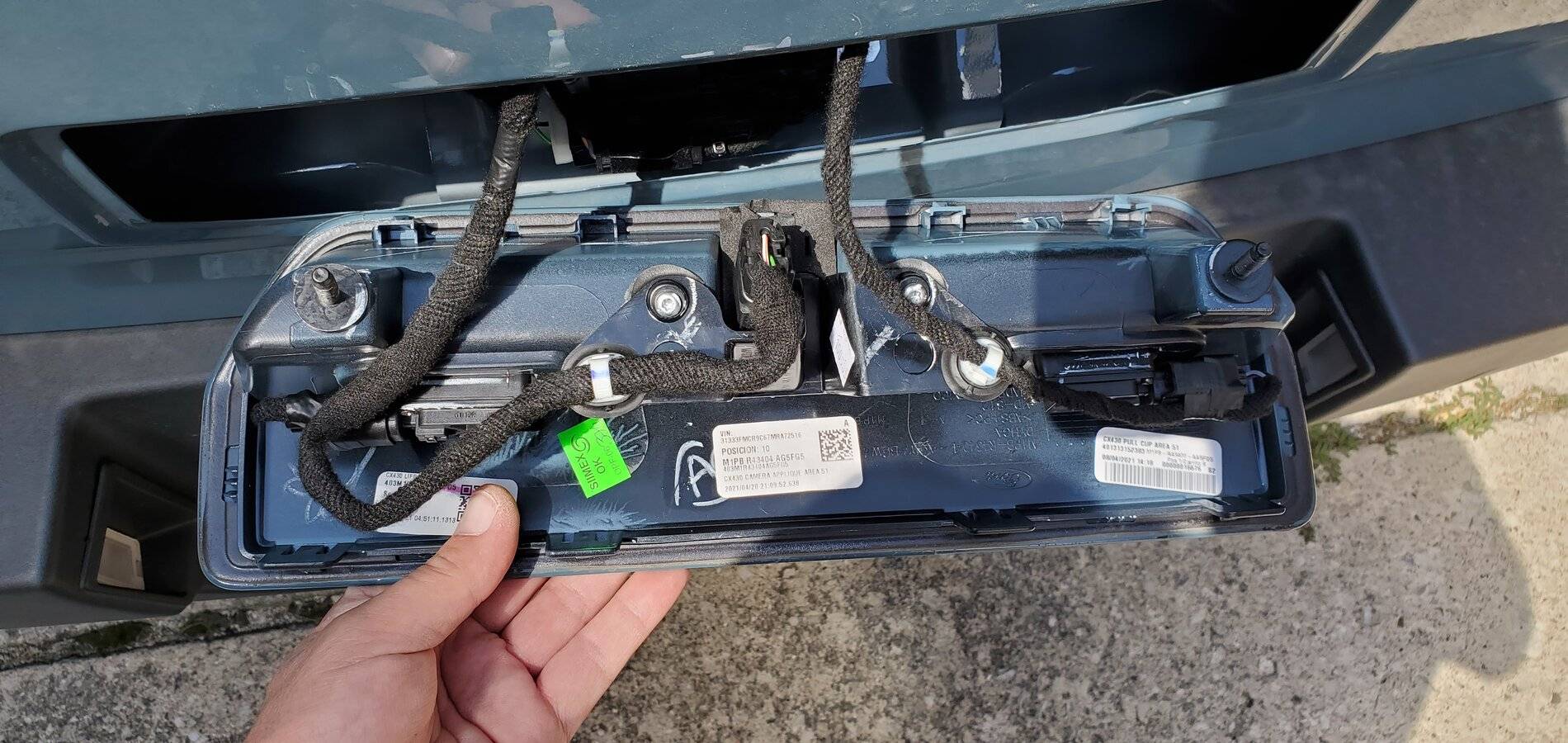 DIY Writeup: Adding Rear Camera Washer to your Bronco Sport | 2021 ...