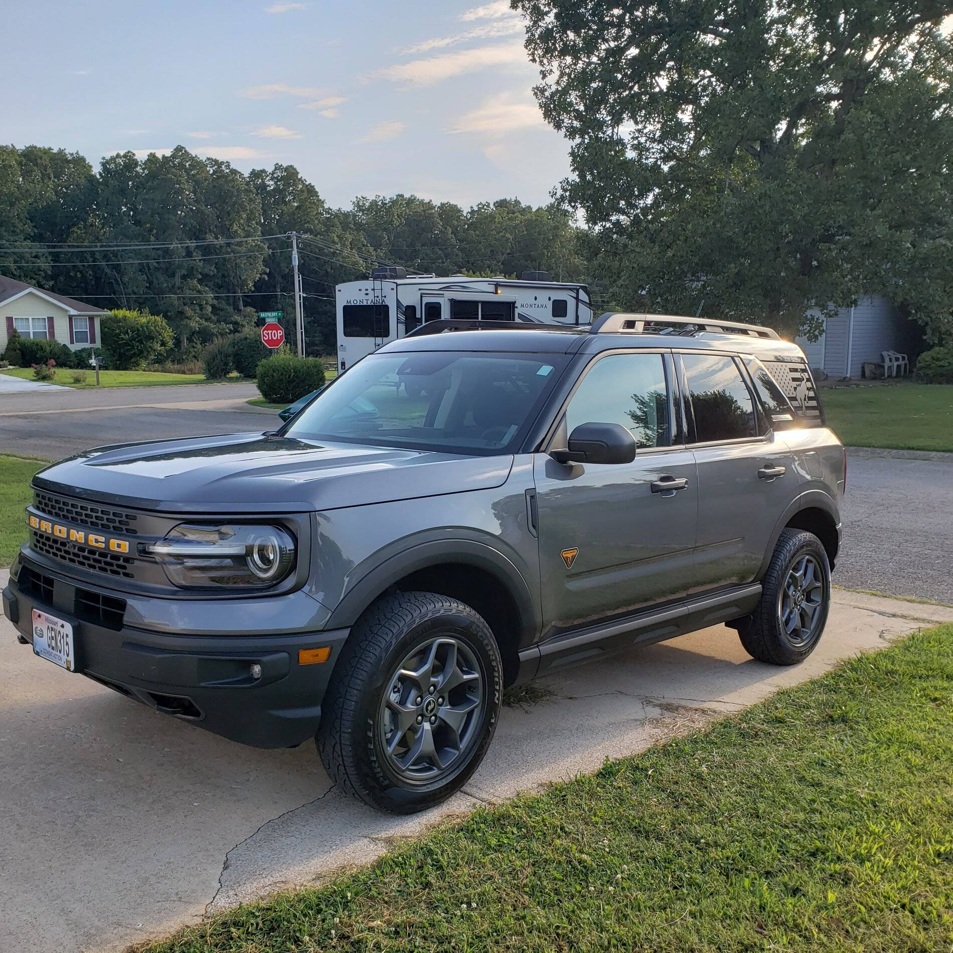New Decals Installed Along With Coming Items | 2021+ Ford Bronco Sport ...