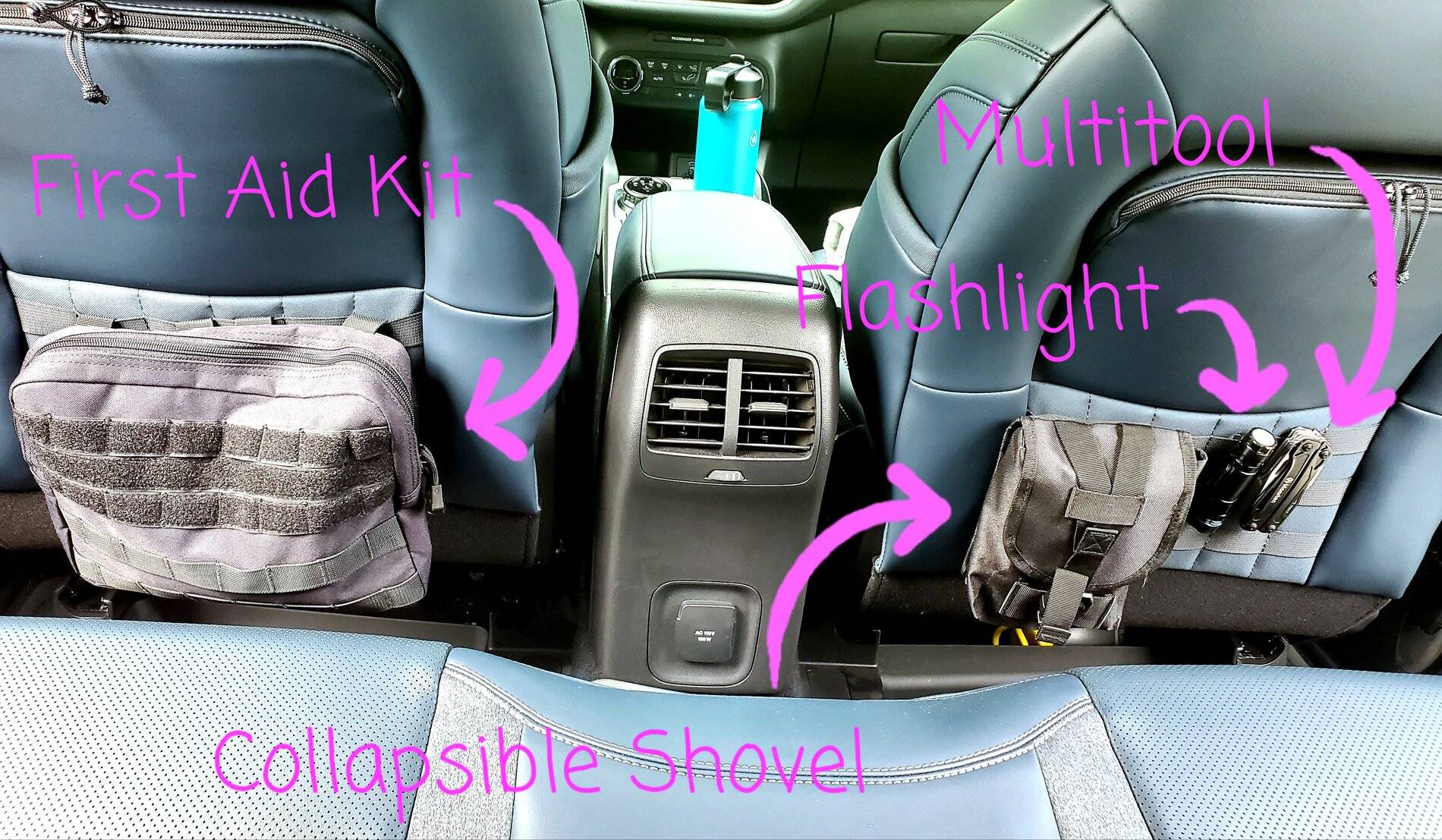 What are people attaching to their molle straps? | 2021+ Ford Bronco ...