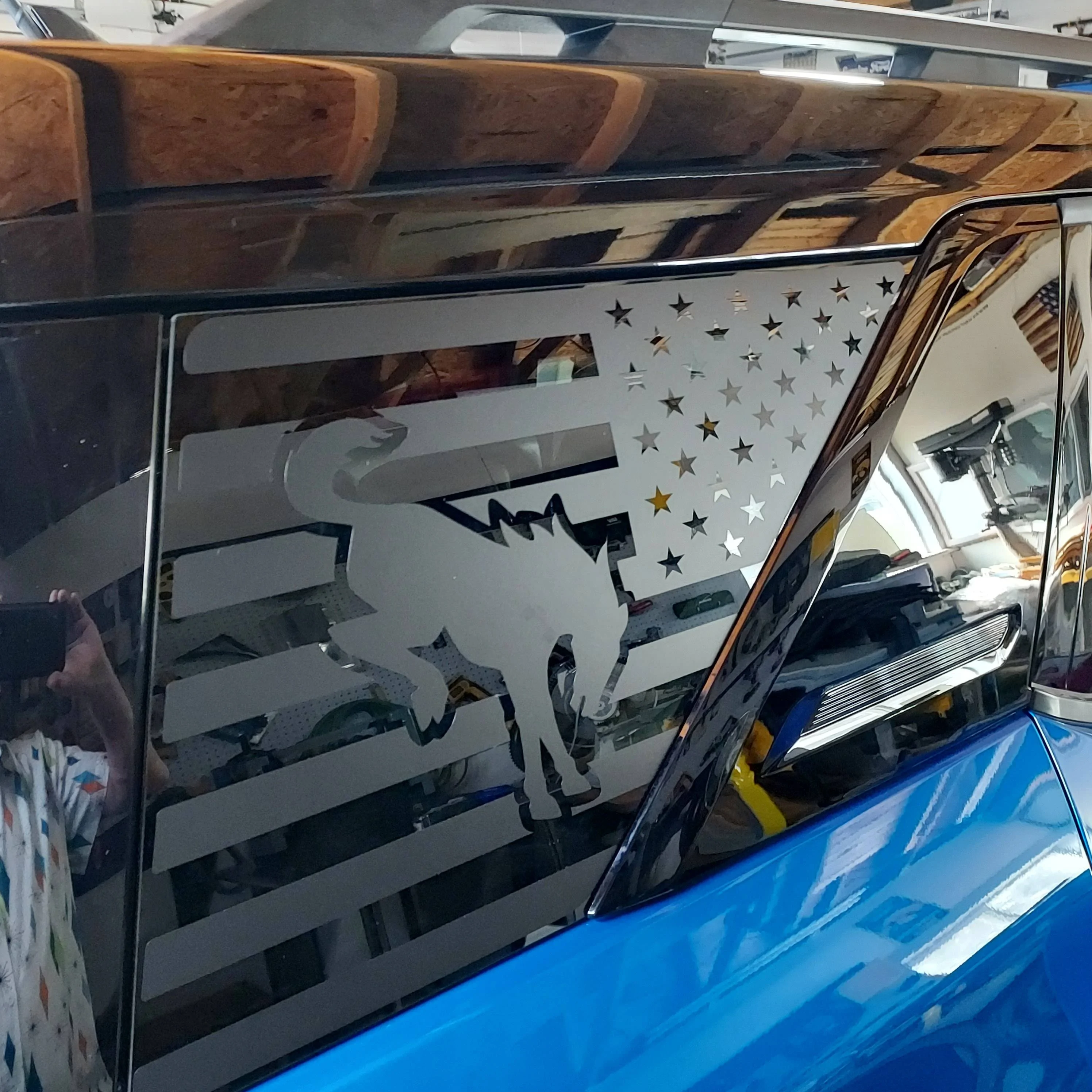 Rear Quarter Window Graphics | 2021+ Ford Bronco Sport Forum ...