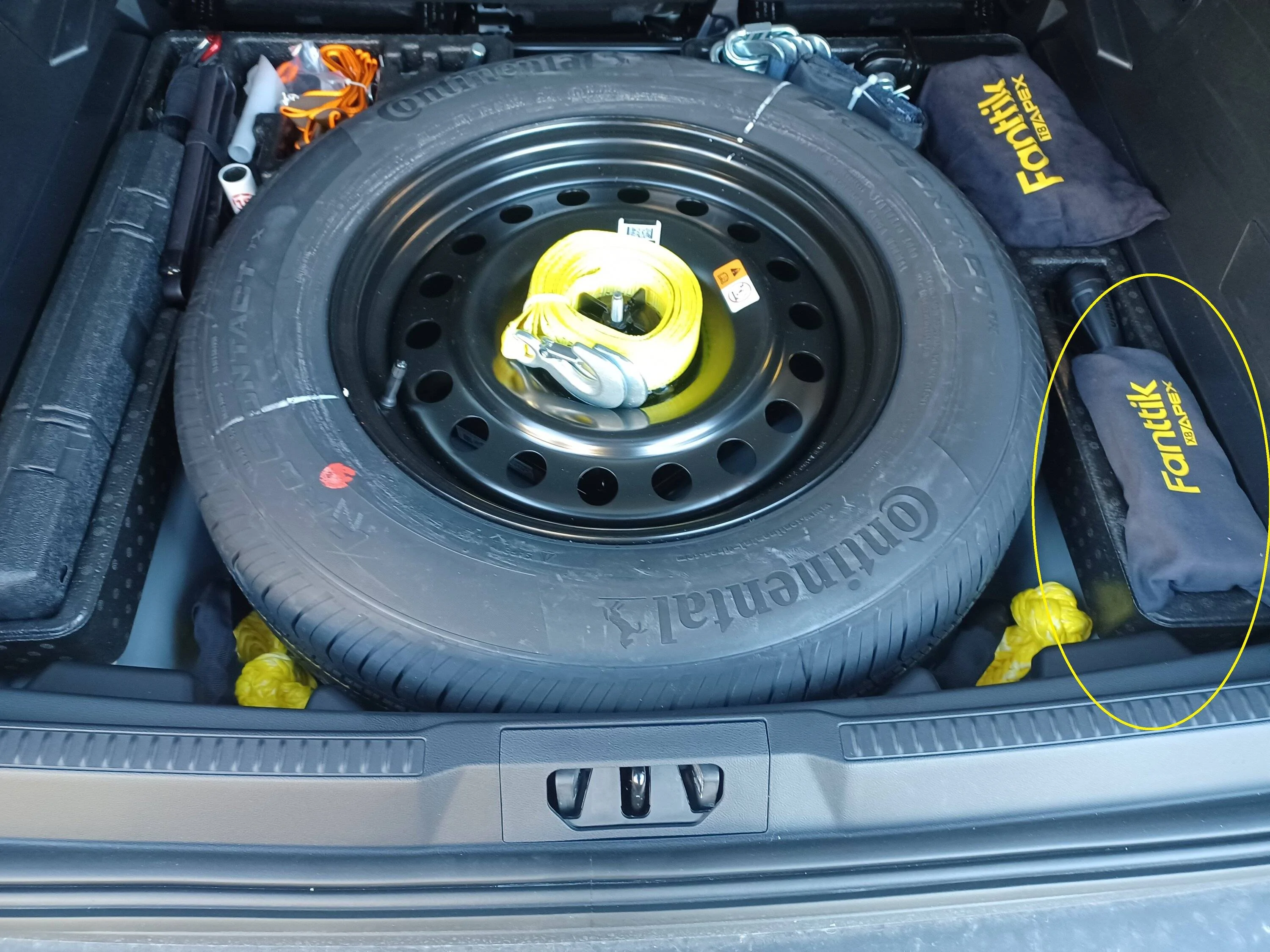 Storage Cut Outs in Spare Tire Area? | 2021+ Ford Bronco Sport Forum ...
