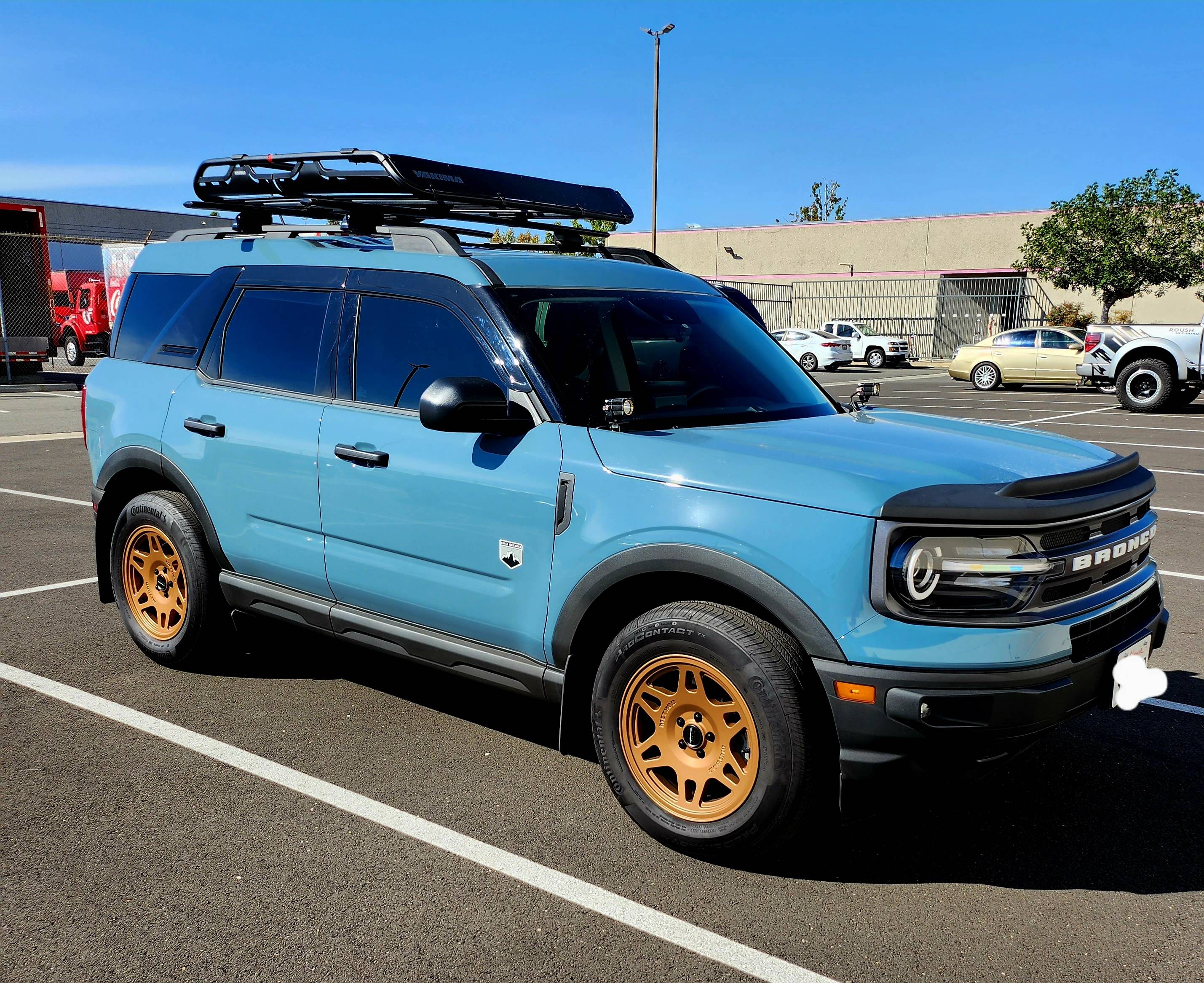 New Bronze / Gold Wheels | 2021+ Ford Bronco Sport Forum ...
