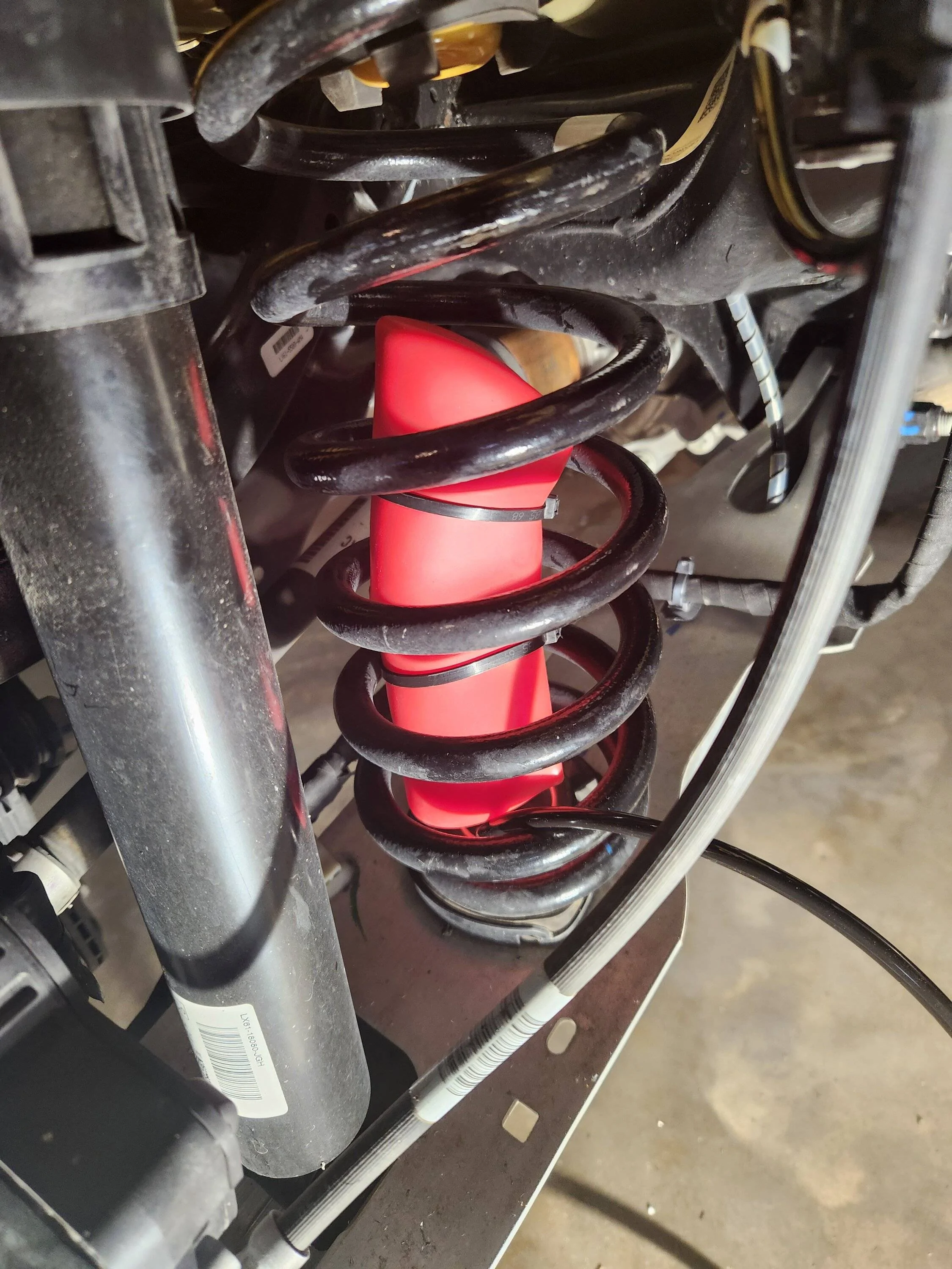 Installed Air Lift helper springs on Bronco Sport Badlands | 2021+ Ford ...