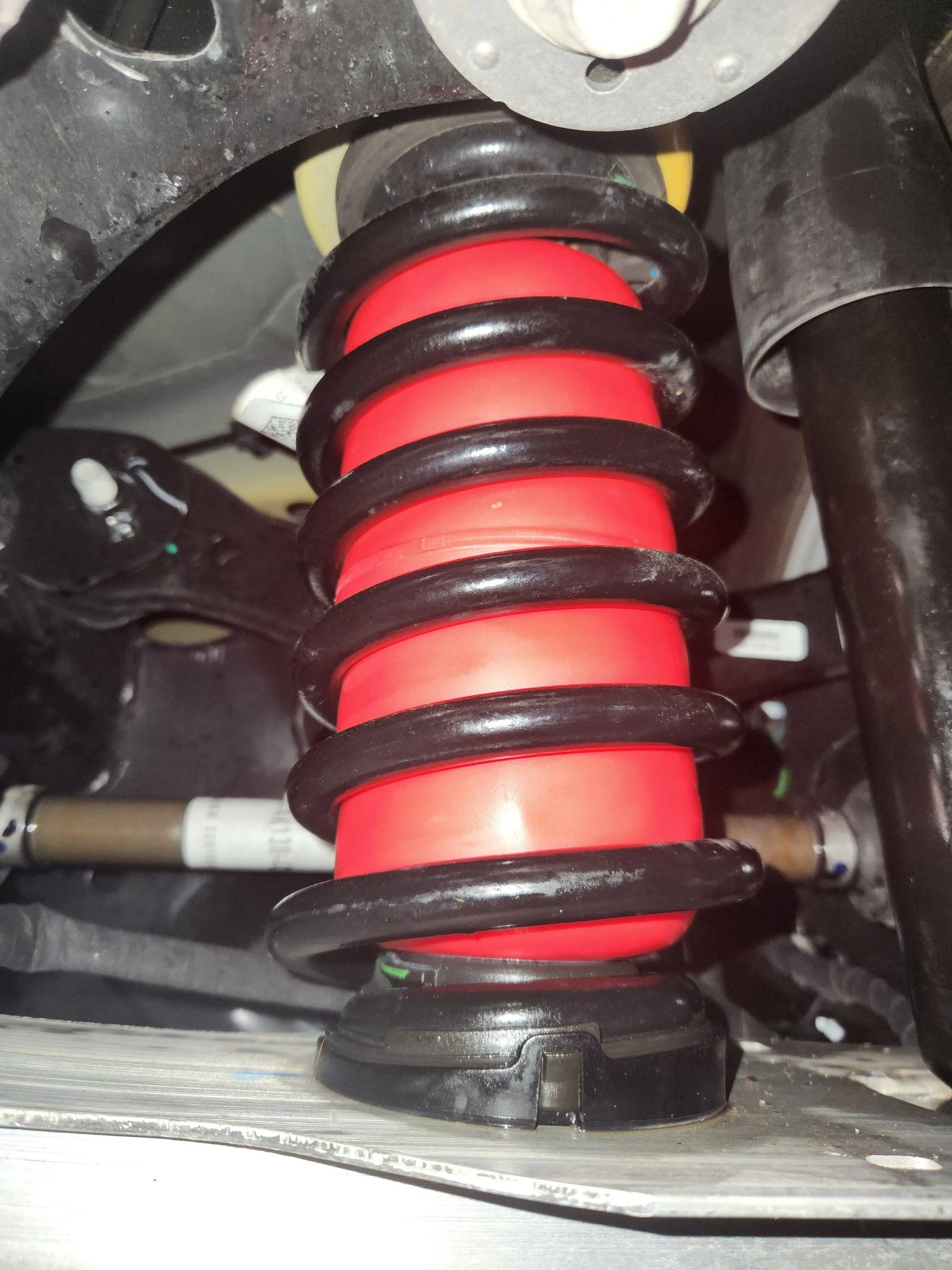 Installed Air Lift helper springs on Bronco Sport Badlands | 2021+ Ford ...