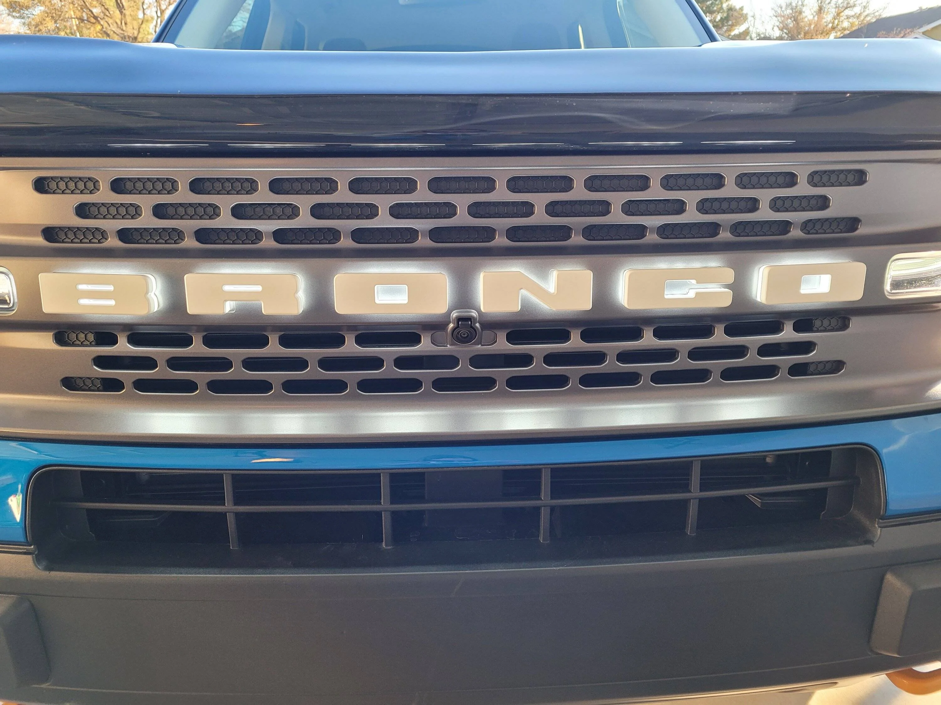 Oracle LED Grille "Bronco" Lettering Installed on Bronco Sport Badlands ...