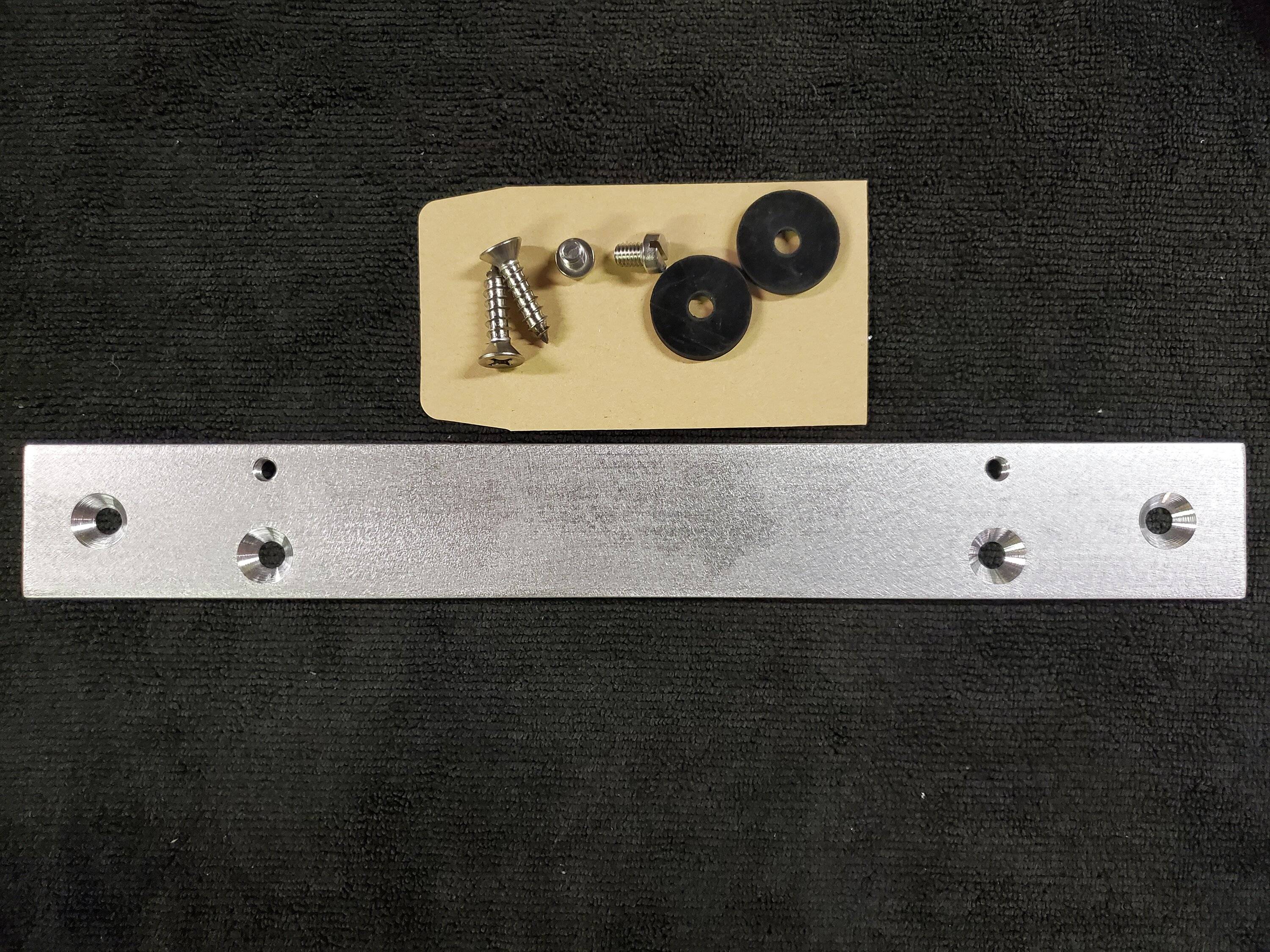 How many fasteners hold the front and rear license plates? | 2021+ Ford ...