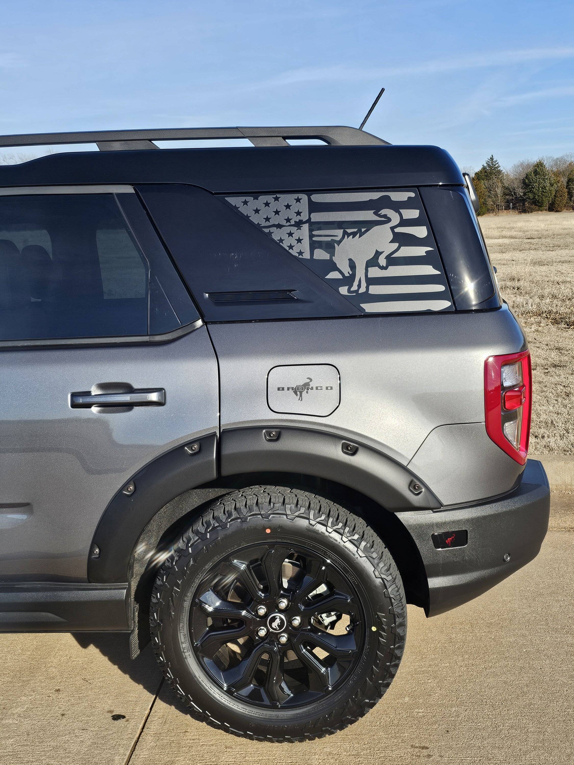 Rear / Side Window Decals? Got'em Post'em | 2021+ Ford Bronco Sport ...