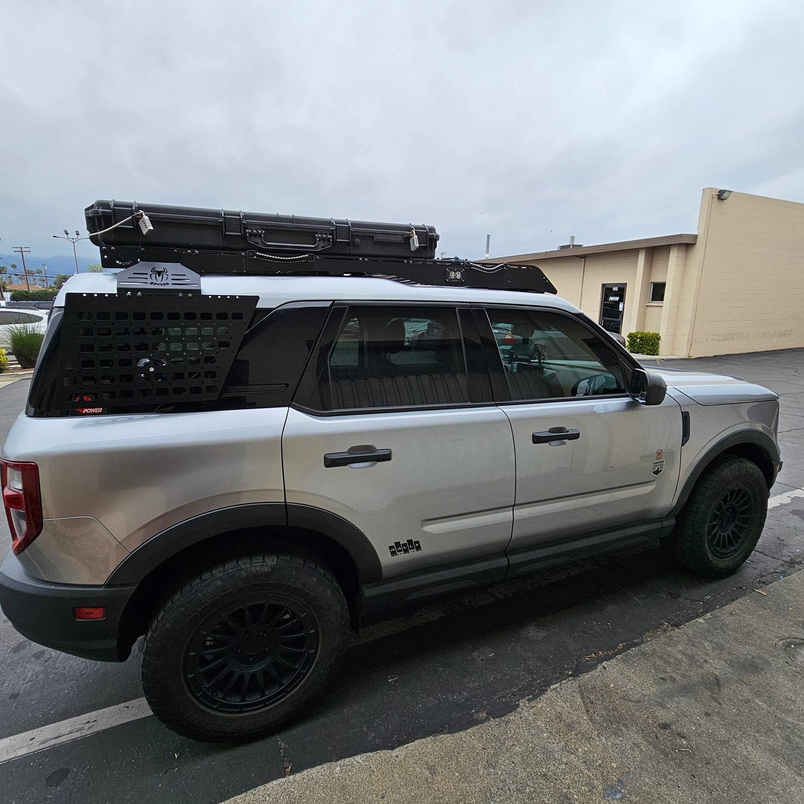 Molle Side Panel for roofrack Spider No Drill | 2021+ Ford Bronco Sport ...