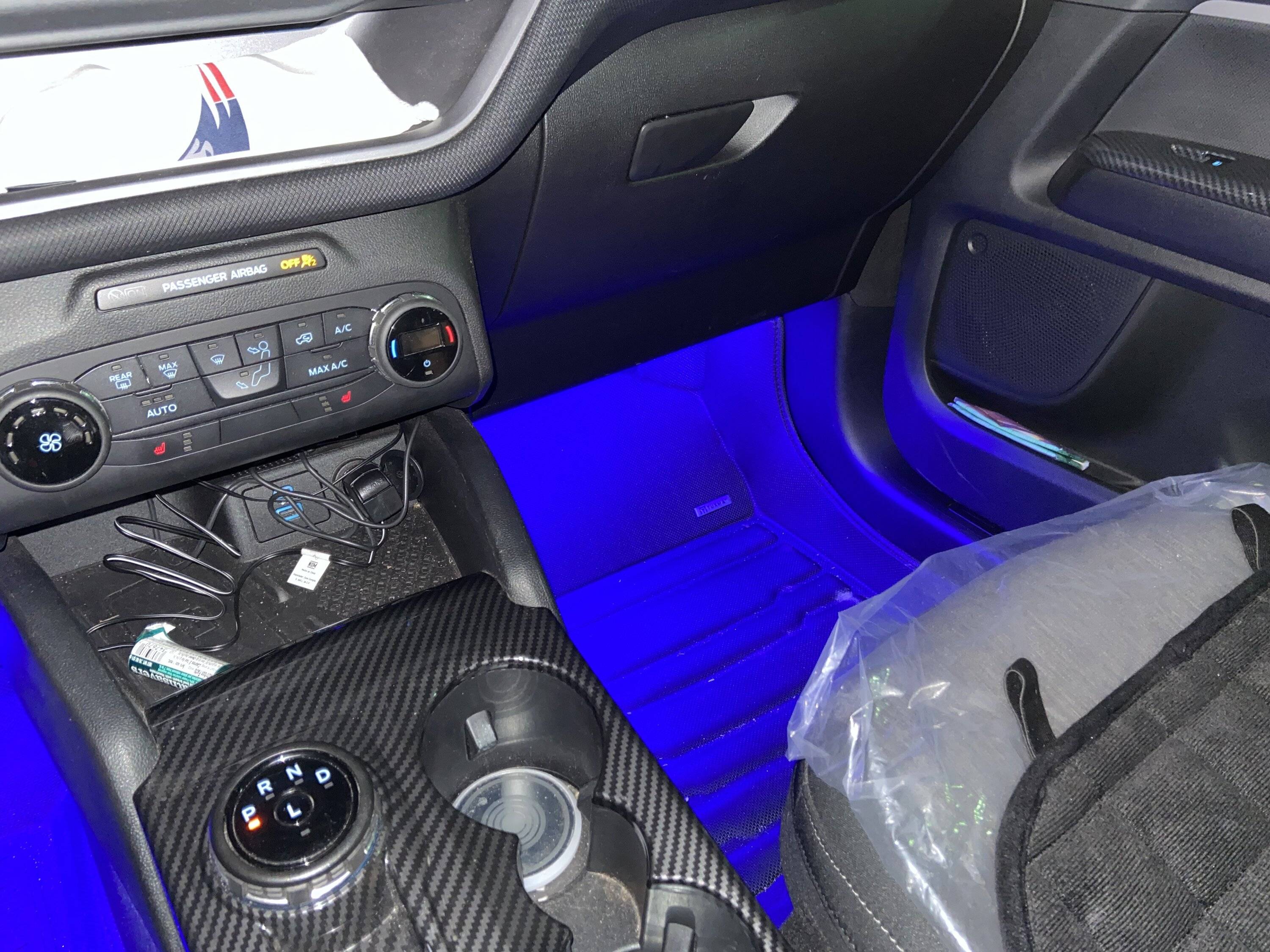 Added interior ambient lighting | Page 2 | 2021+ Ford Bronco Sport ...