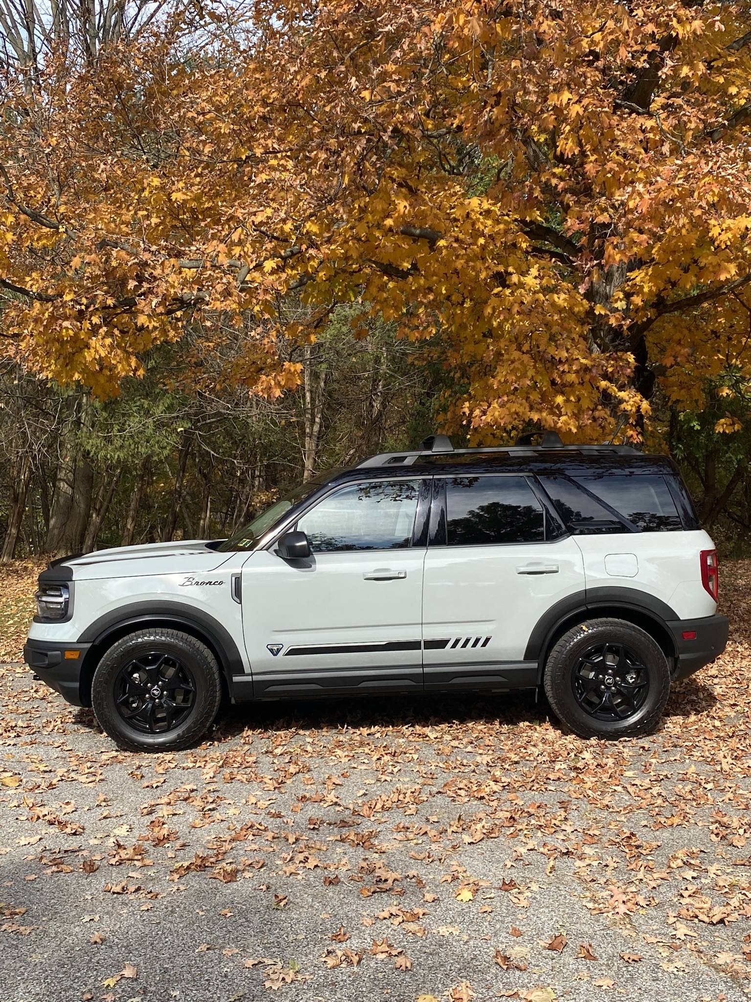 Bronco script emblem installed | 2021+ Ford Bronco Sport Forum ...