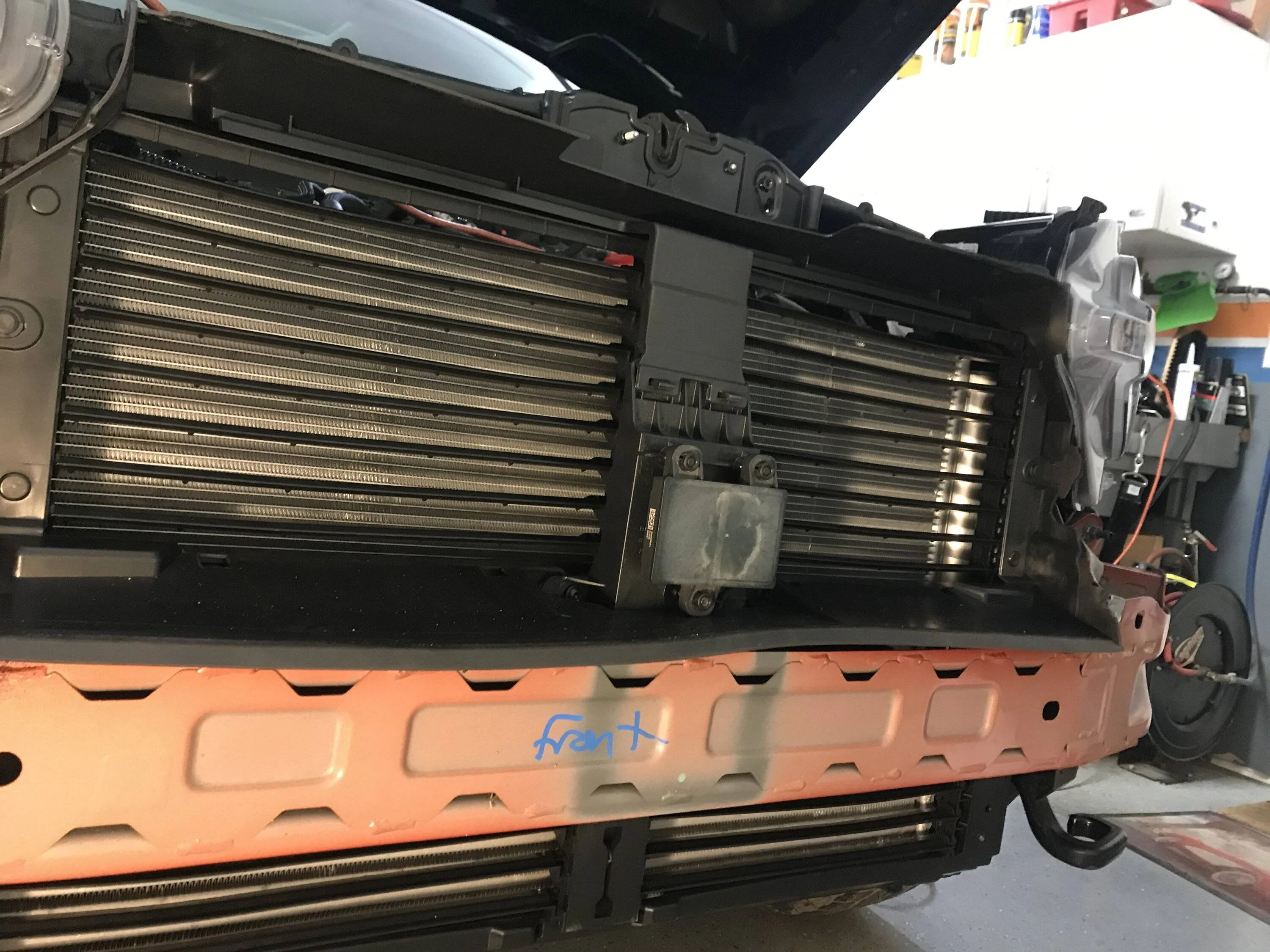 Badlands revealing pictures from front with no bumper cover or radiator ...