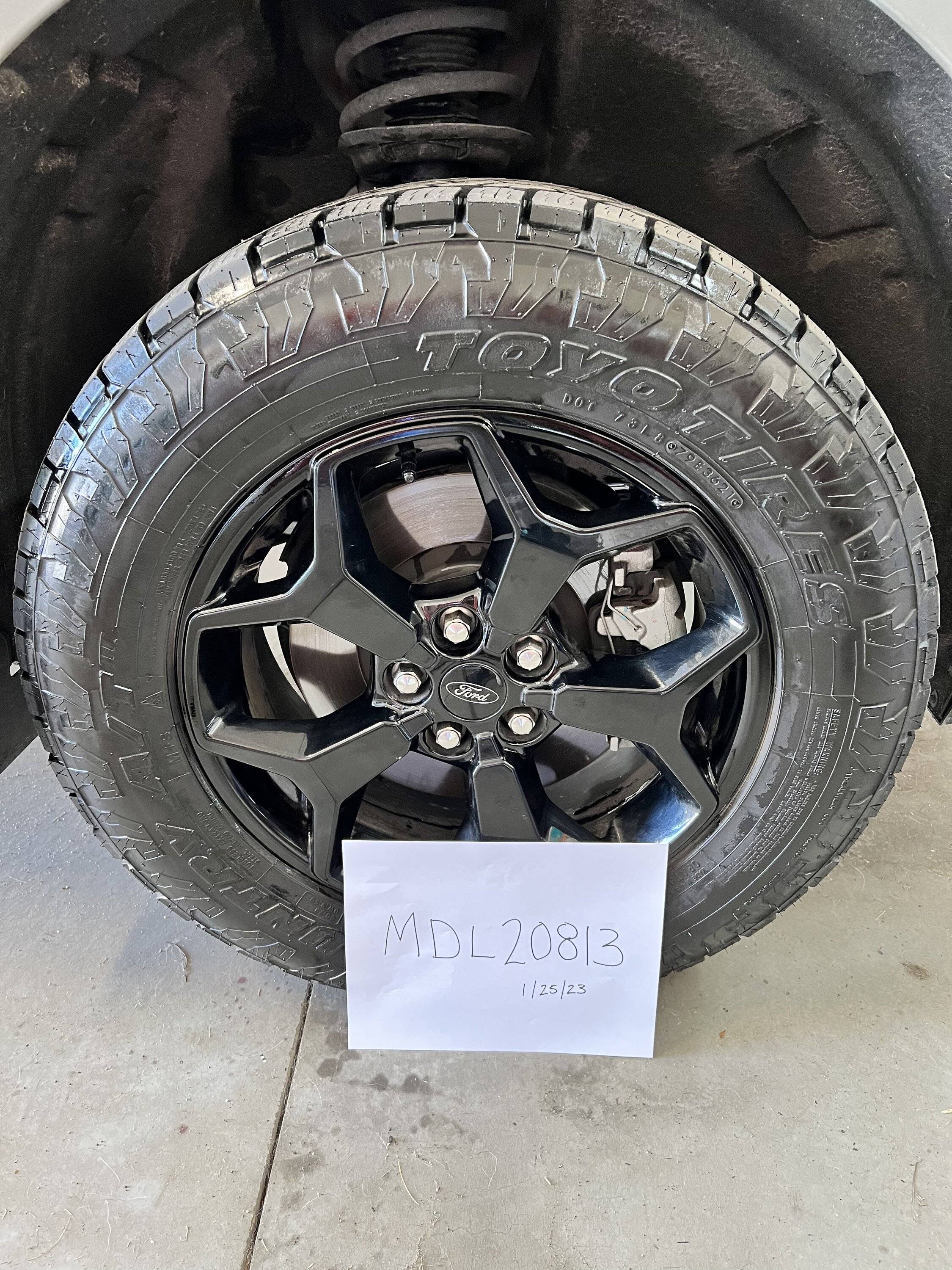 Idaho - FS: Maverick FX4/BS wheels w/ 235/65/17 Toyo OC. $700 OBO ...