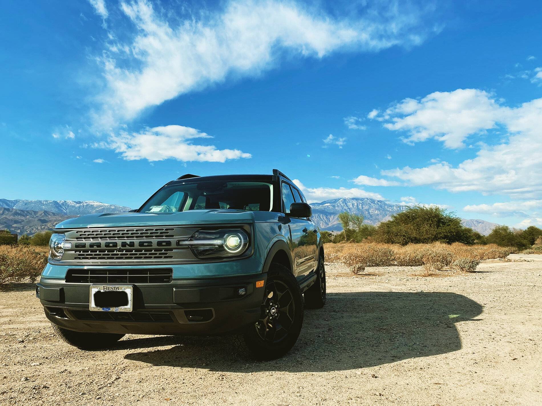 Bronco Sport First Edition in SoCal Desert | 2021+ Ford Bronco Sport ...