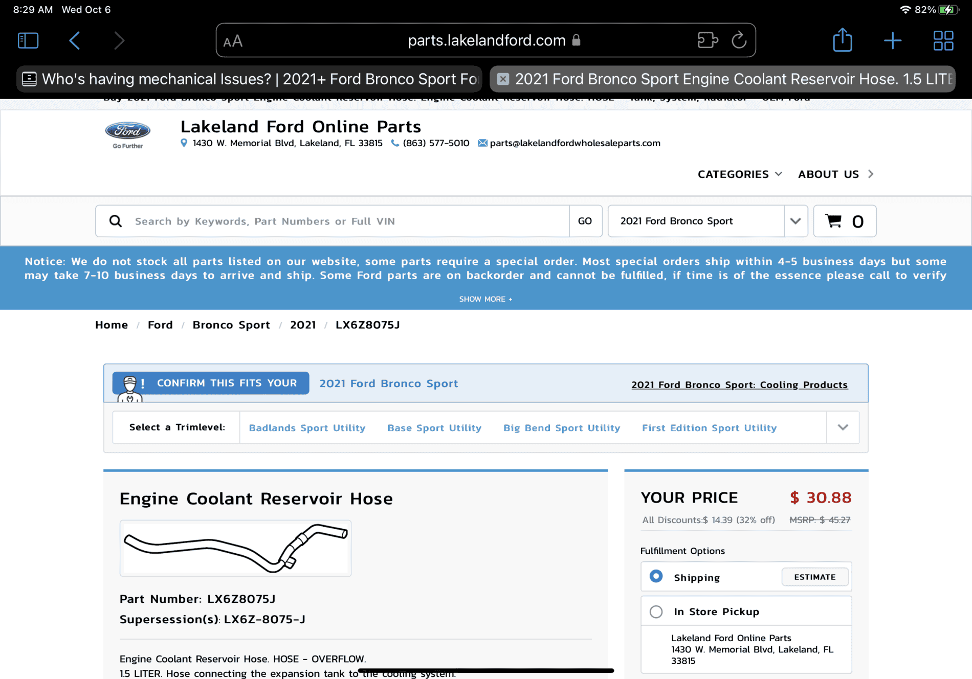 Who's having mechanical Issues? | 2021+ Ford Bronco Sport Forum ...