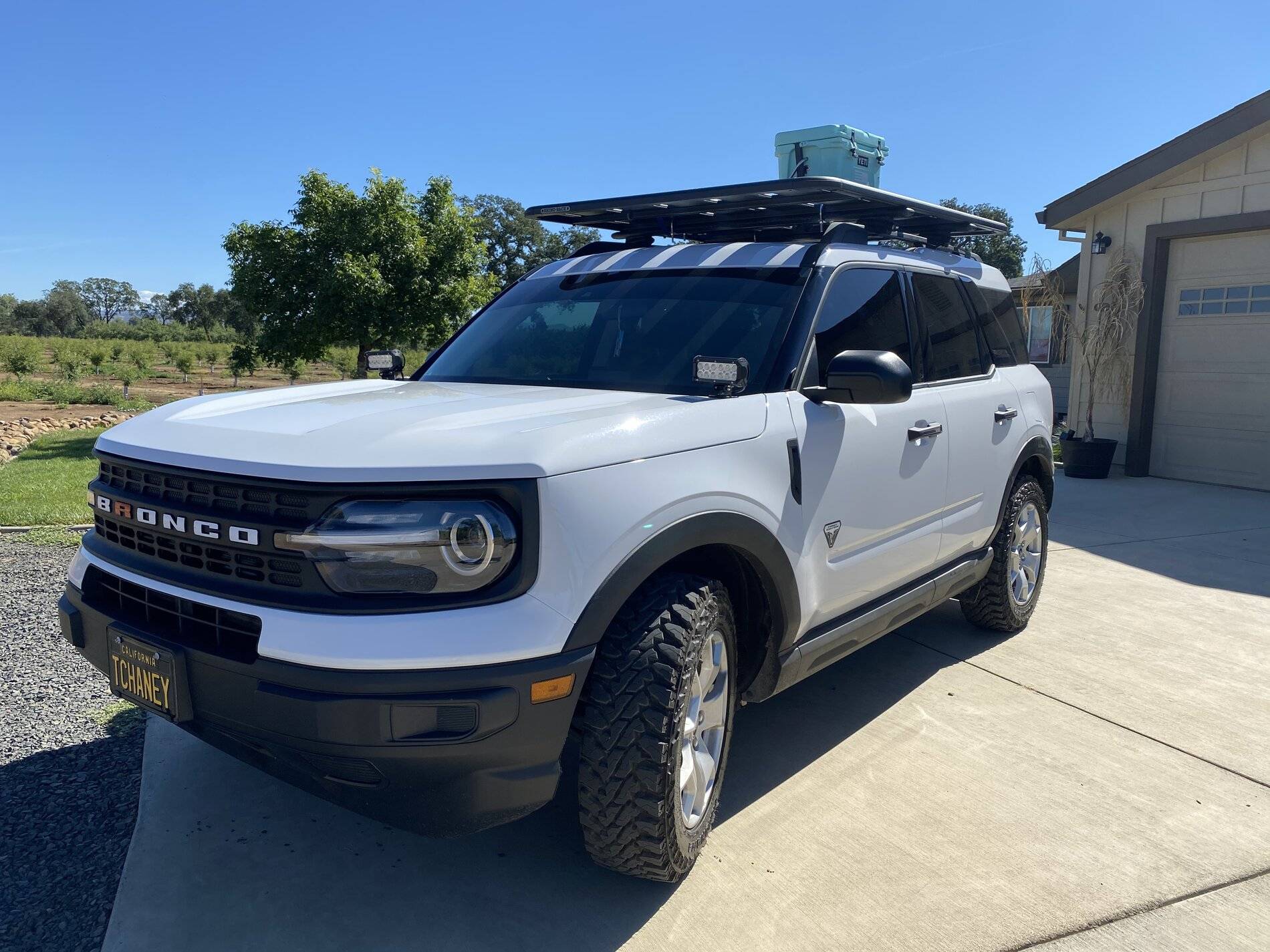 Oversized Rhino Rack but came out great ! | 2021+ Ford Bronco Sport ...
