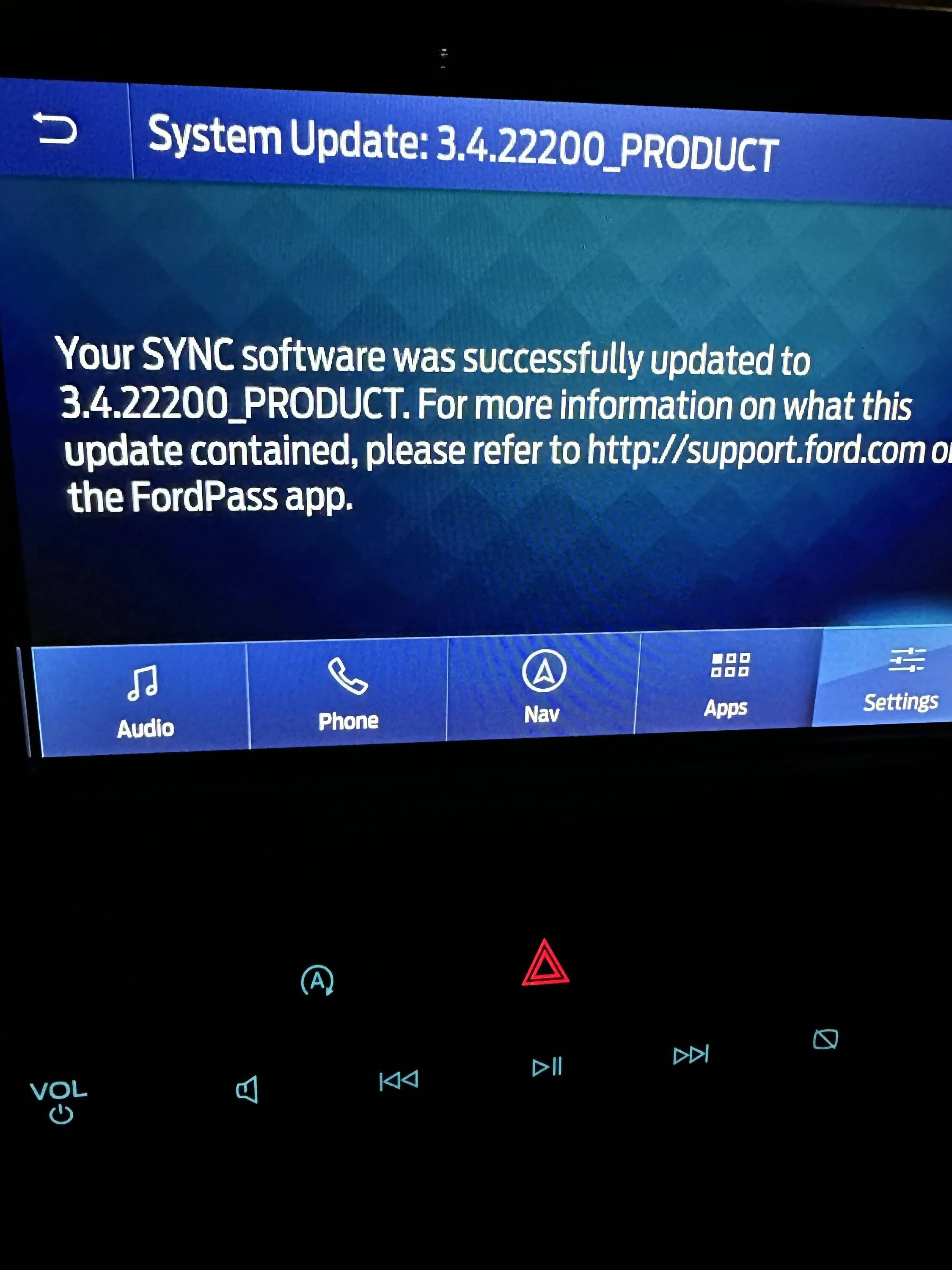 SYNC 3.4 Build 22200 Now Available | 2021+ Ford Bronco Sport Forum ...