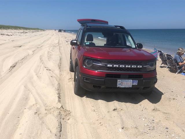 Badlands in deep sand - personal review | 2021+ Ford Bronco Sport Forum ...