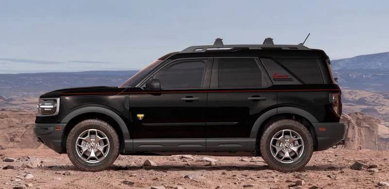 Did a little something different with the Bucking Bronco logo ...