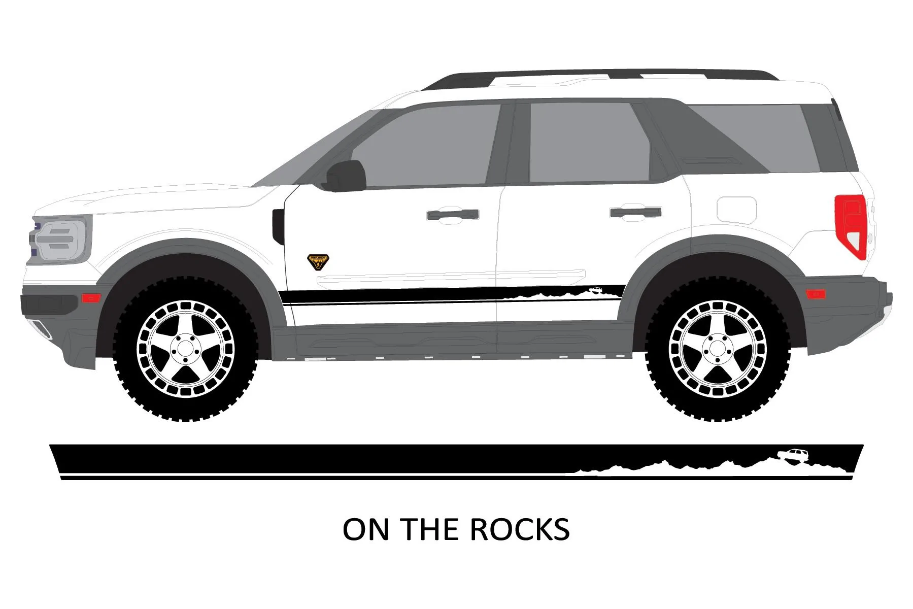 🆕 Bronco Sport Rocker Stripes | 2021+ Ford Bronco Sport Forum ...