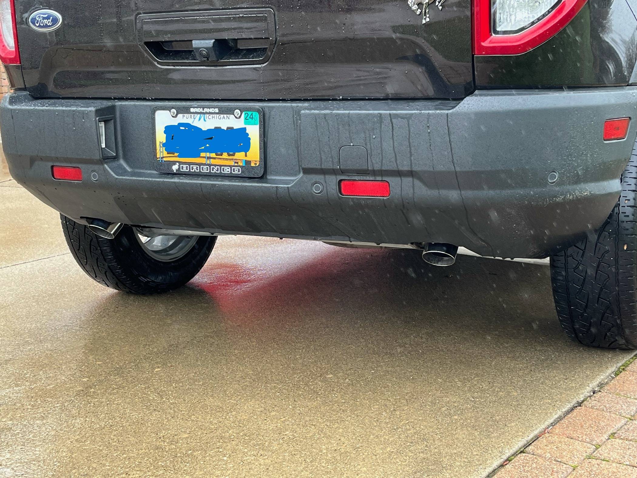 Exhaust tips 2021 Badlands | 2021+ Ford Bronco Sport Forum ...