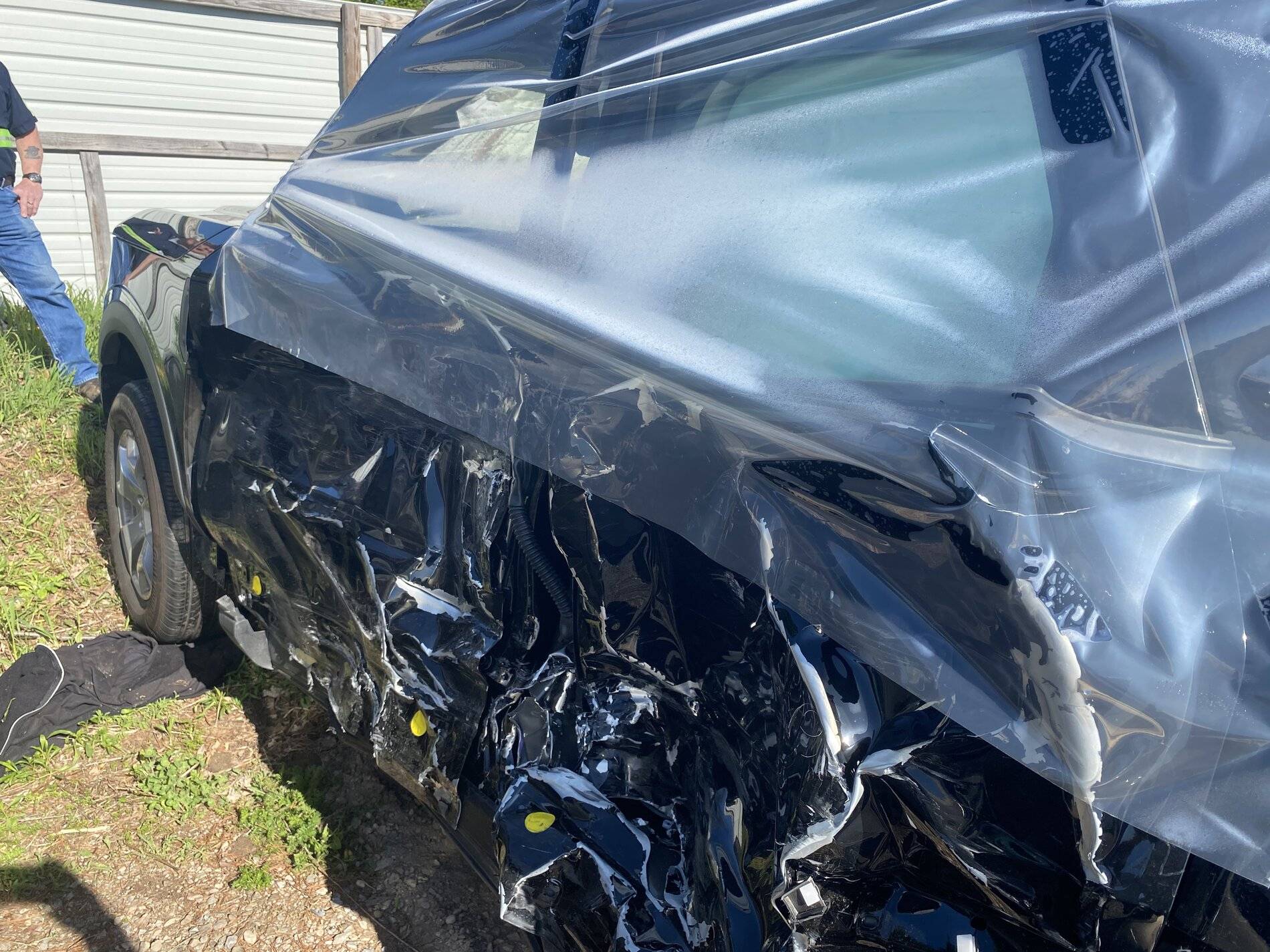 It gave its life for me. Badlands totaled in four-car freeway crash ...