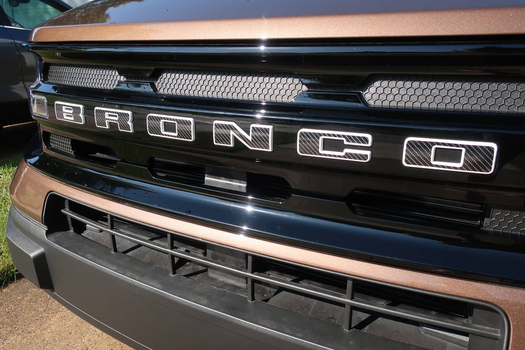 White BRONCO SPORT Lettering Custom DIY Modification | 2021+ Ford ...