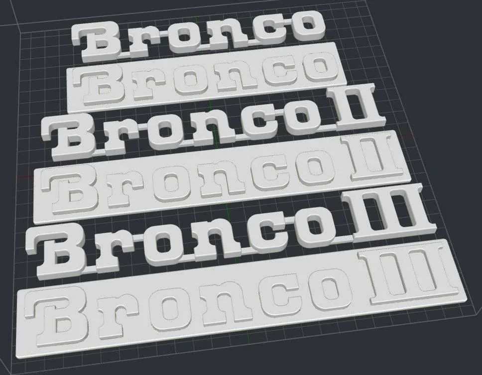 Bronco Ii Logo
