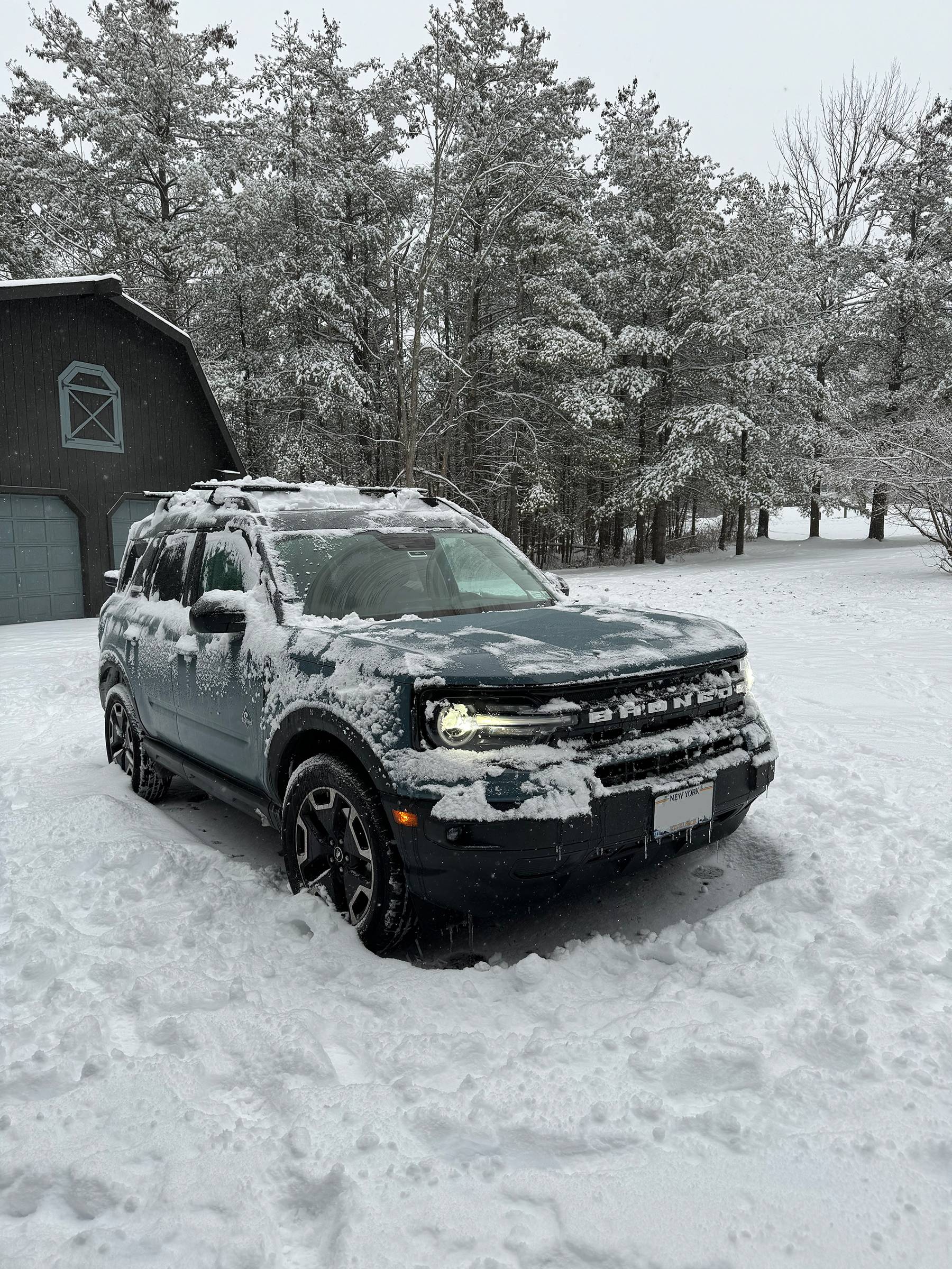 ️ My dear Bronco Sport's first snowfall! Share yours | Page 2 | 2021 ...