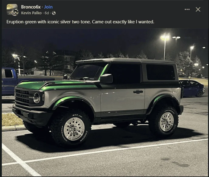 Official ERUPTION GREEN Bronco Sport Thread | Page 5 | 2021+ Ford ...