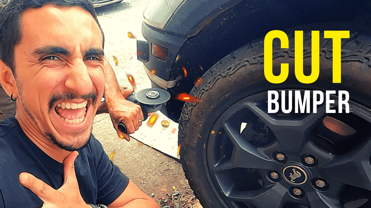 Cut my bumper, a new way to cut! | 2021+ Ford Bronco Sport Forum ...