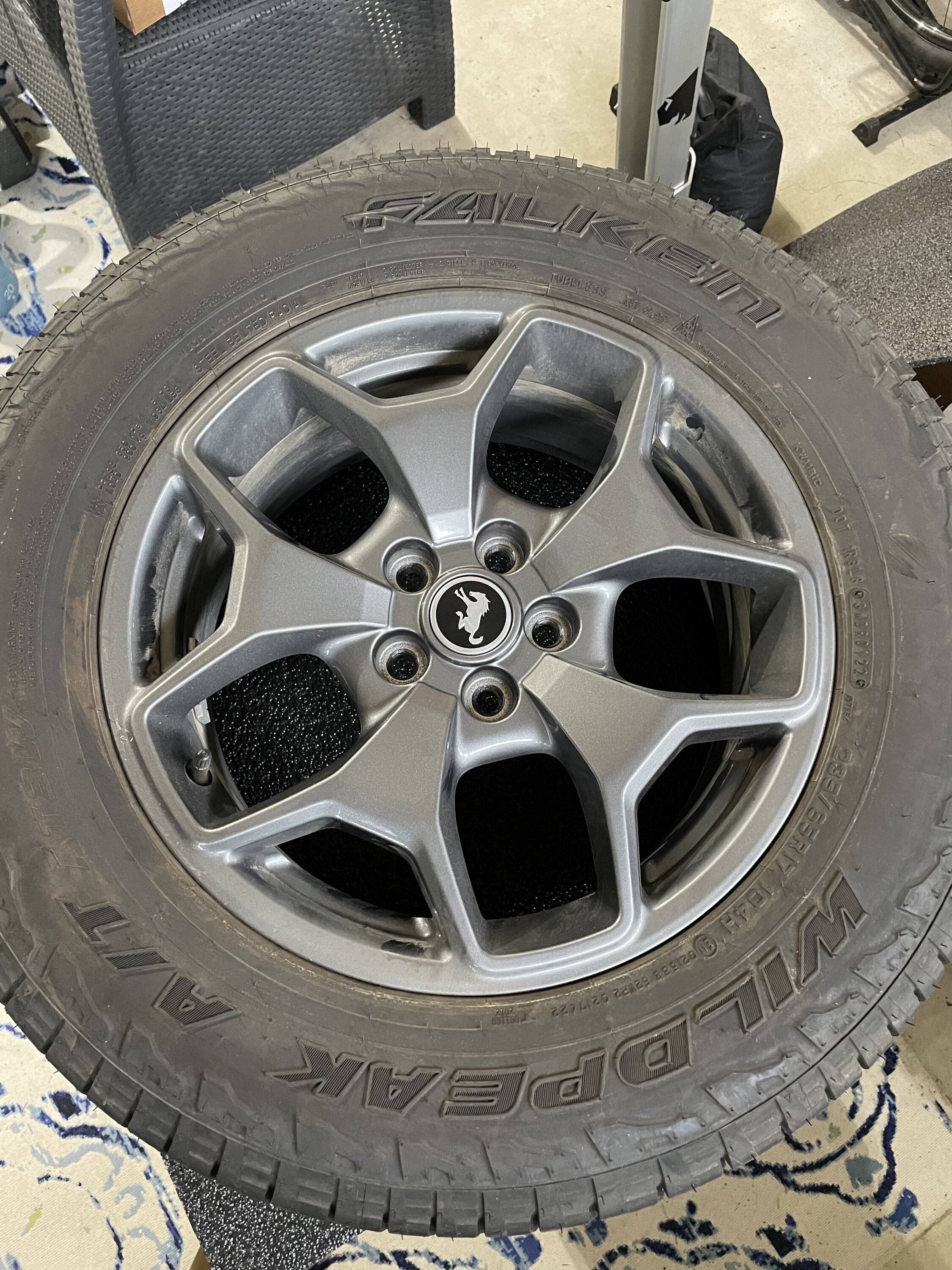 Washington - 2022 Badlands wheels & tires w/TPMS included | 2021+ Ford ...