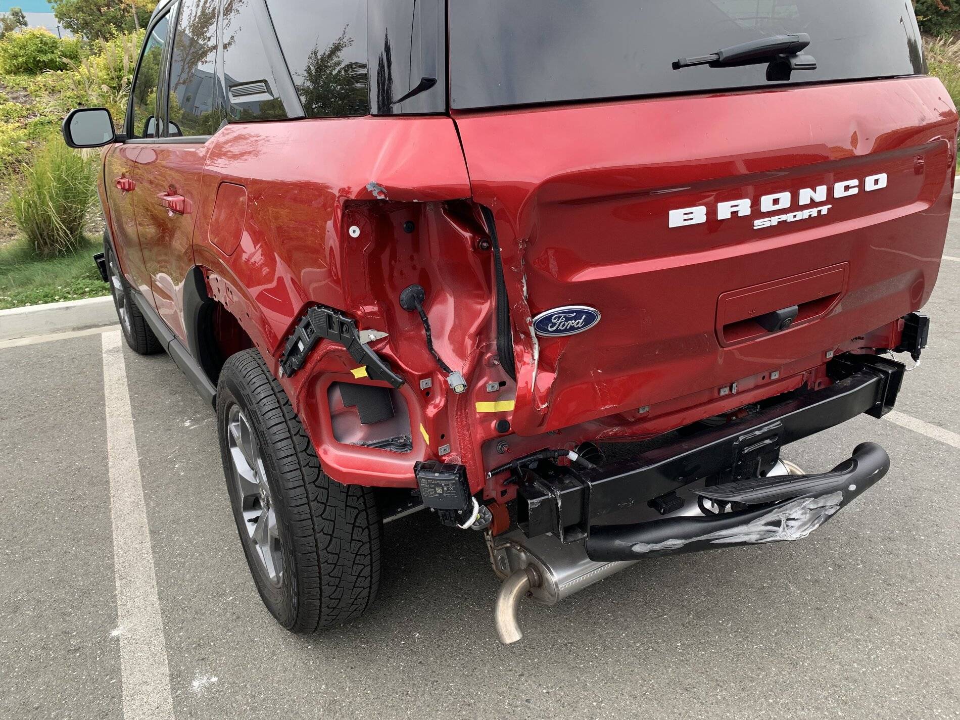 It gave its life for me. Badlands totaled in four-car freeway crash ...