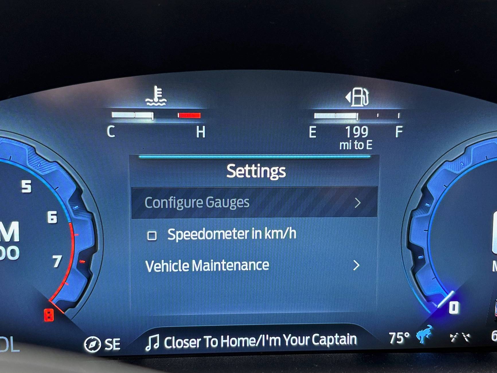 Configure Gauges grayed out | 2021+ Ford Bronco Sport Forum - Broncosportforum.com