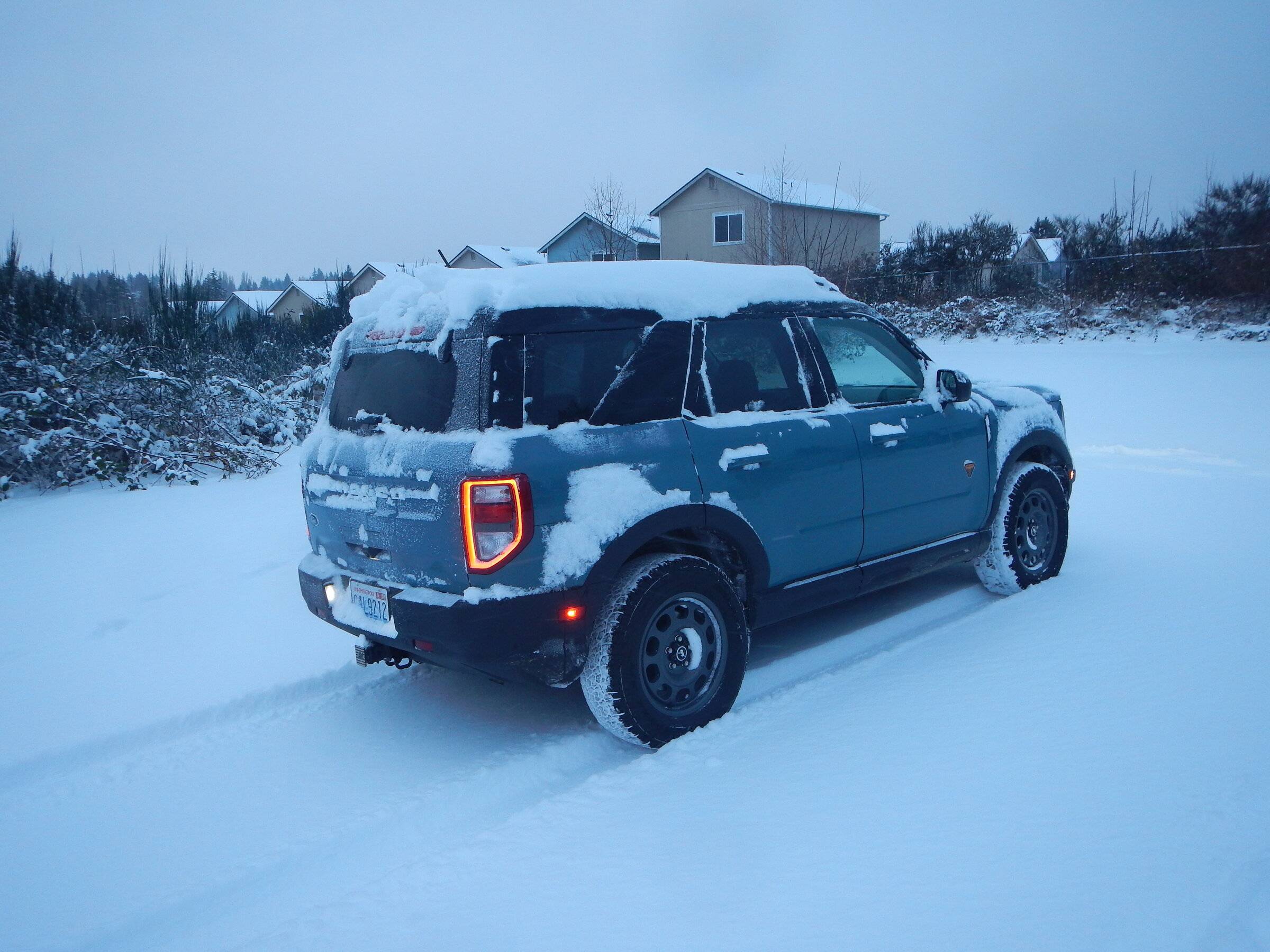 Blast to drive in the snow!! | 2021+ Ford Bronco Sport Forum ...