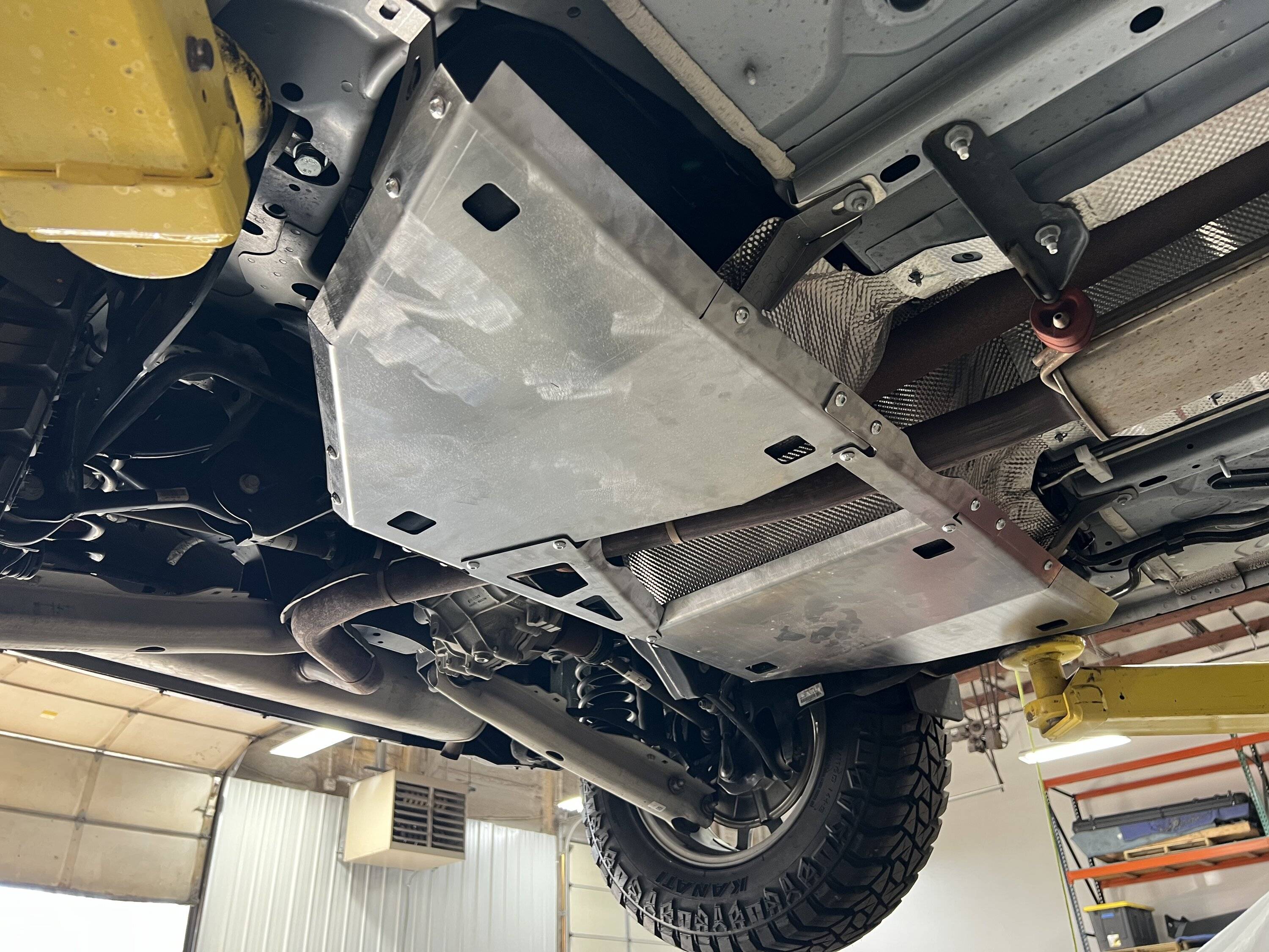 Skid plate and slider prototyping - JcrOffroad | 2021+ Ford Bronco ...
