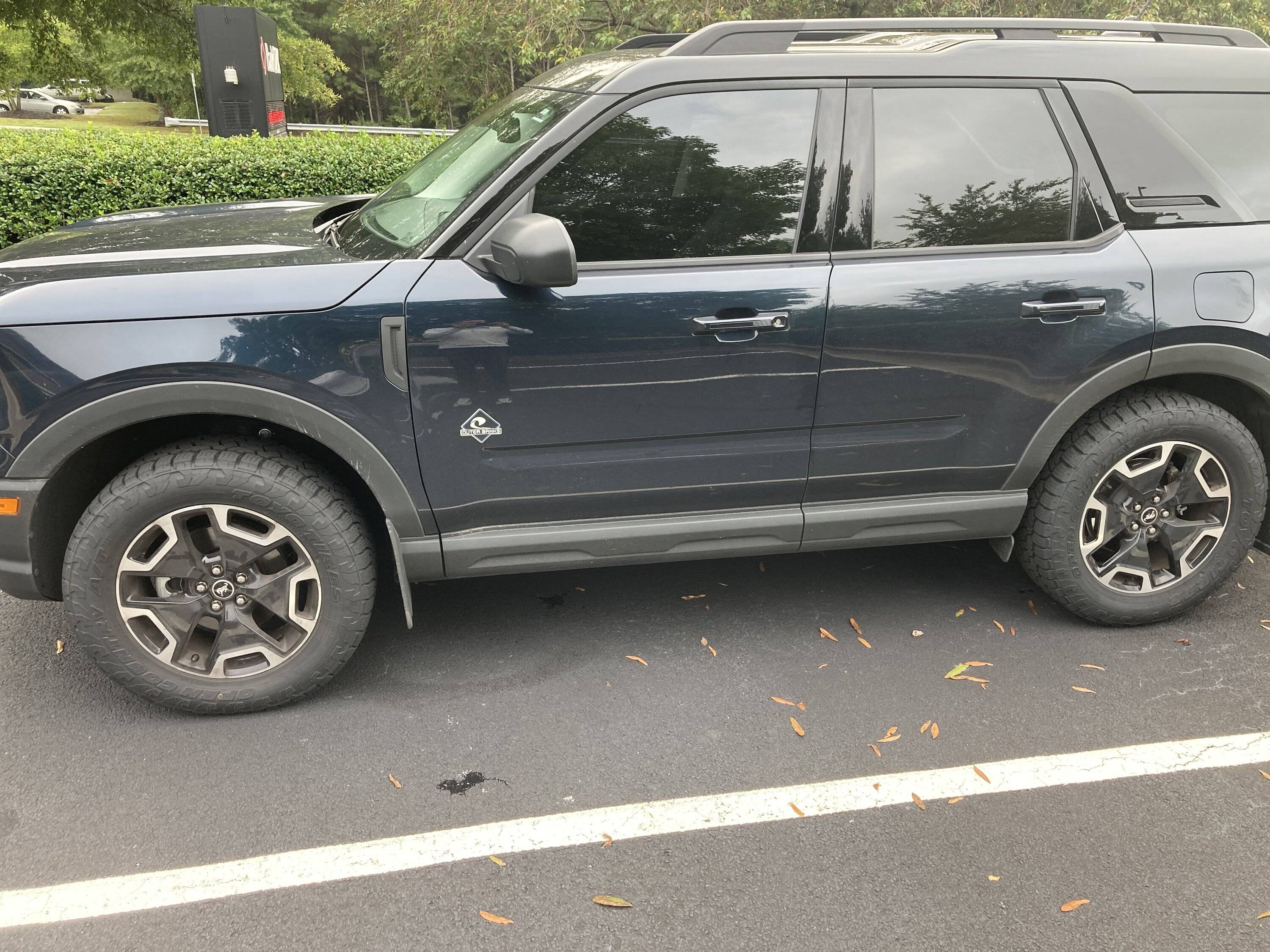 New Toyo tires and 1.5" lift kit installed on Bronco Sport | 2021+ Ford ...