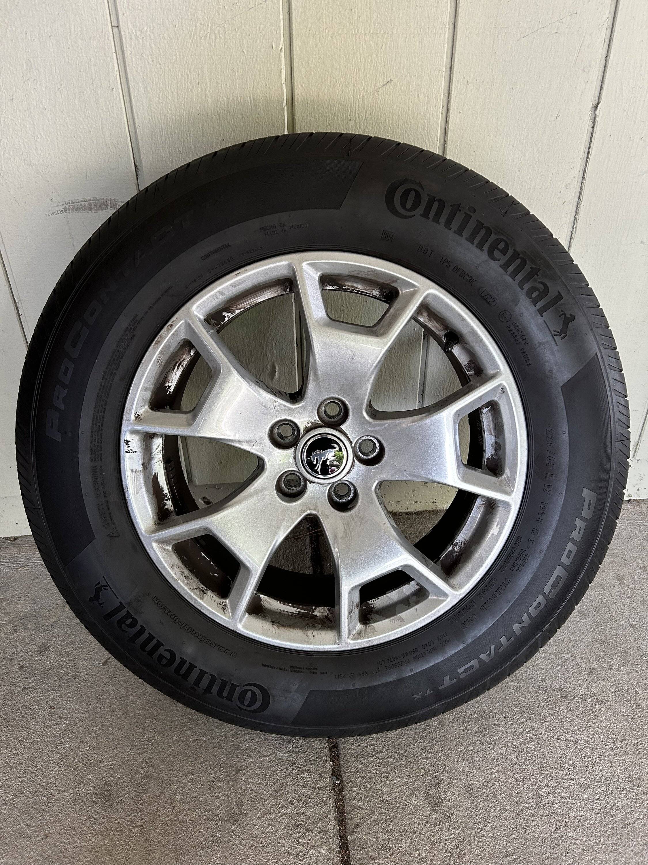 California - 225/65/R17 Continental ProContact Tires ~80% thread life ...