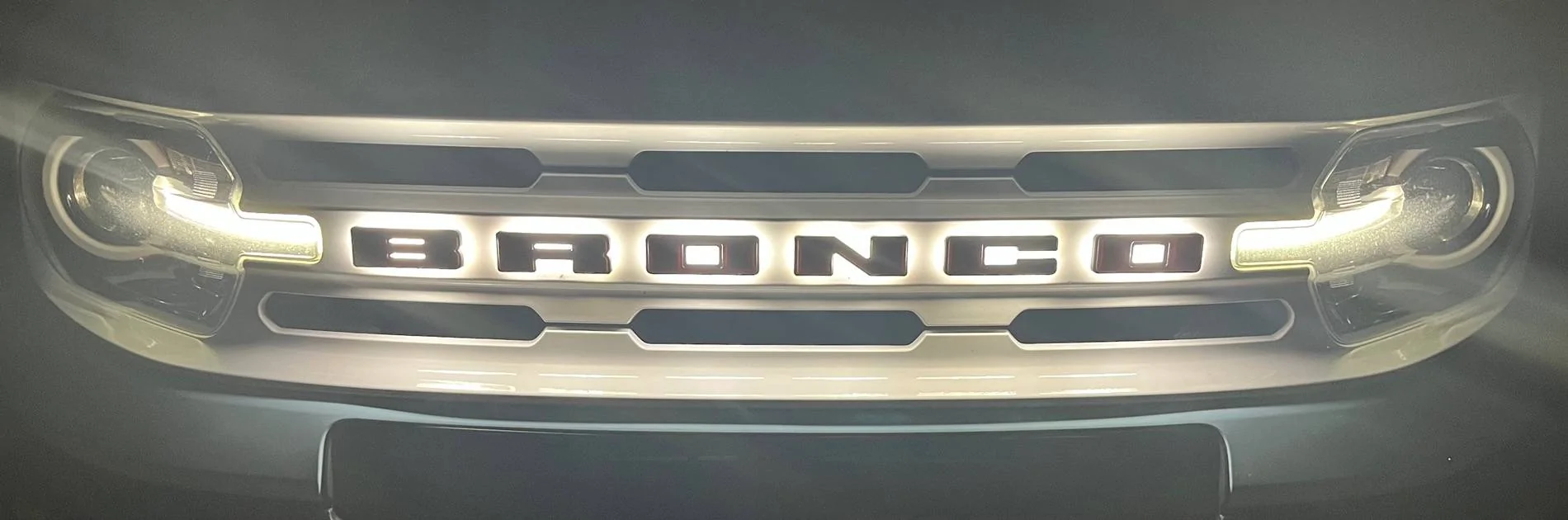 LED BRONCO emblem letters for Bronco Sport in 1 hour and under $150 ...