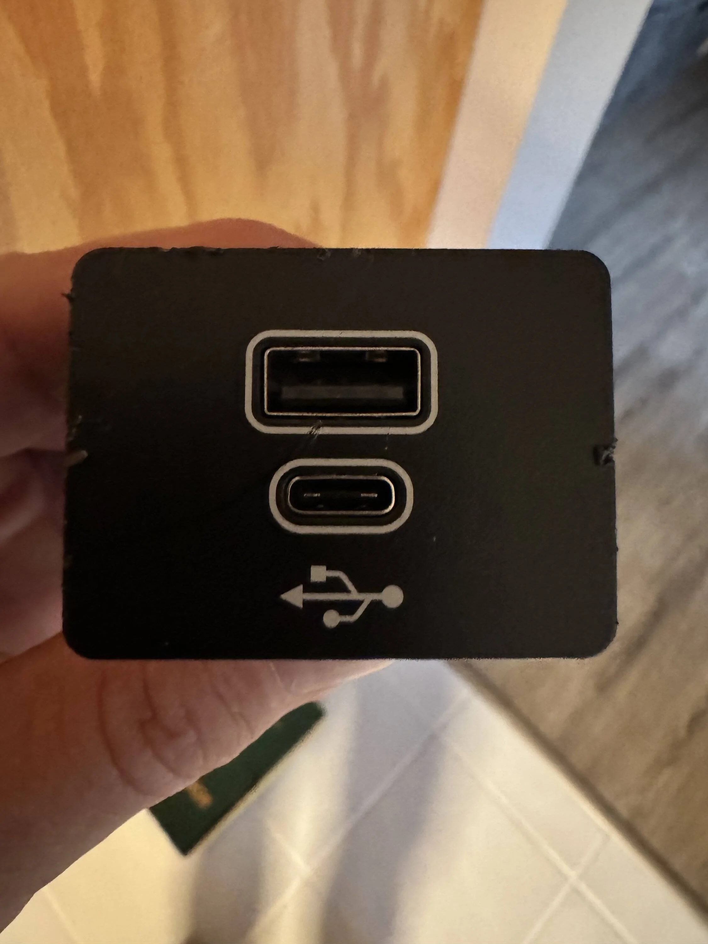 Illuminated USB Media Port DIY Install | 2021+ Ford Bronco Sport Forum ...