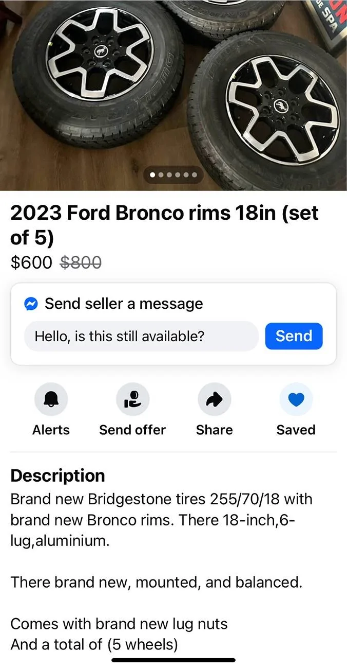 255/70/r18 | 2021+ Ford Bronco Sport Forum - Broncosportforum.com