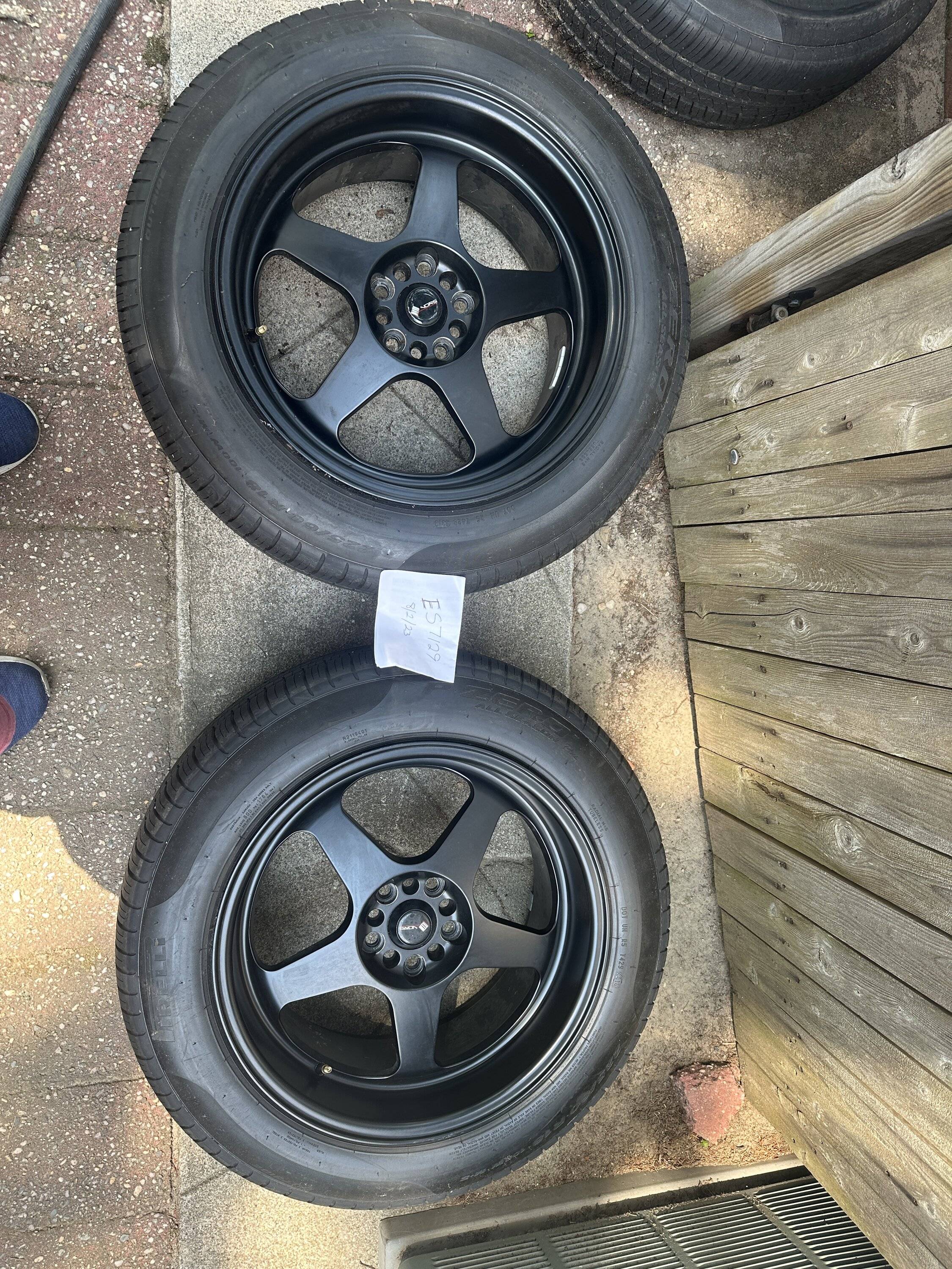 New York - 18” Staggered Vors SP1 225/60/18 Pirelli PZero Plus $550 ...